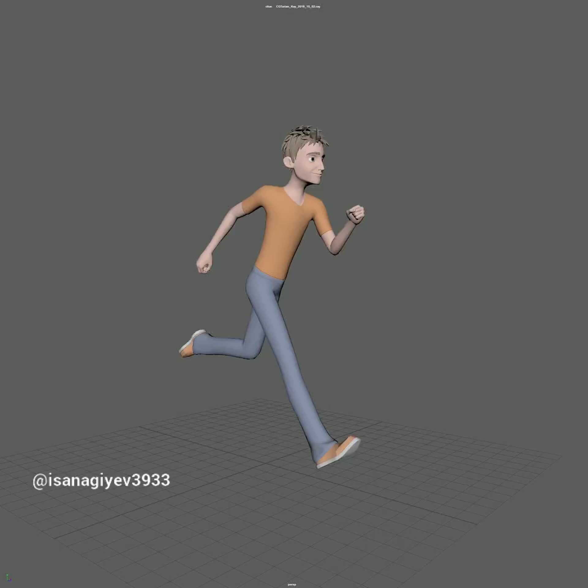 ArtStation - Run Cycle