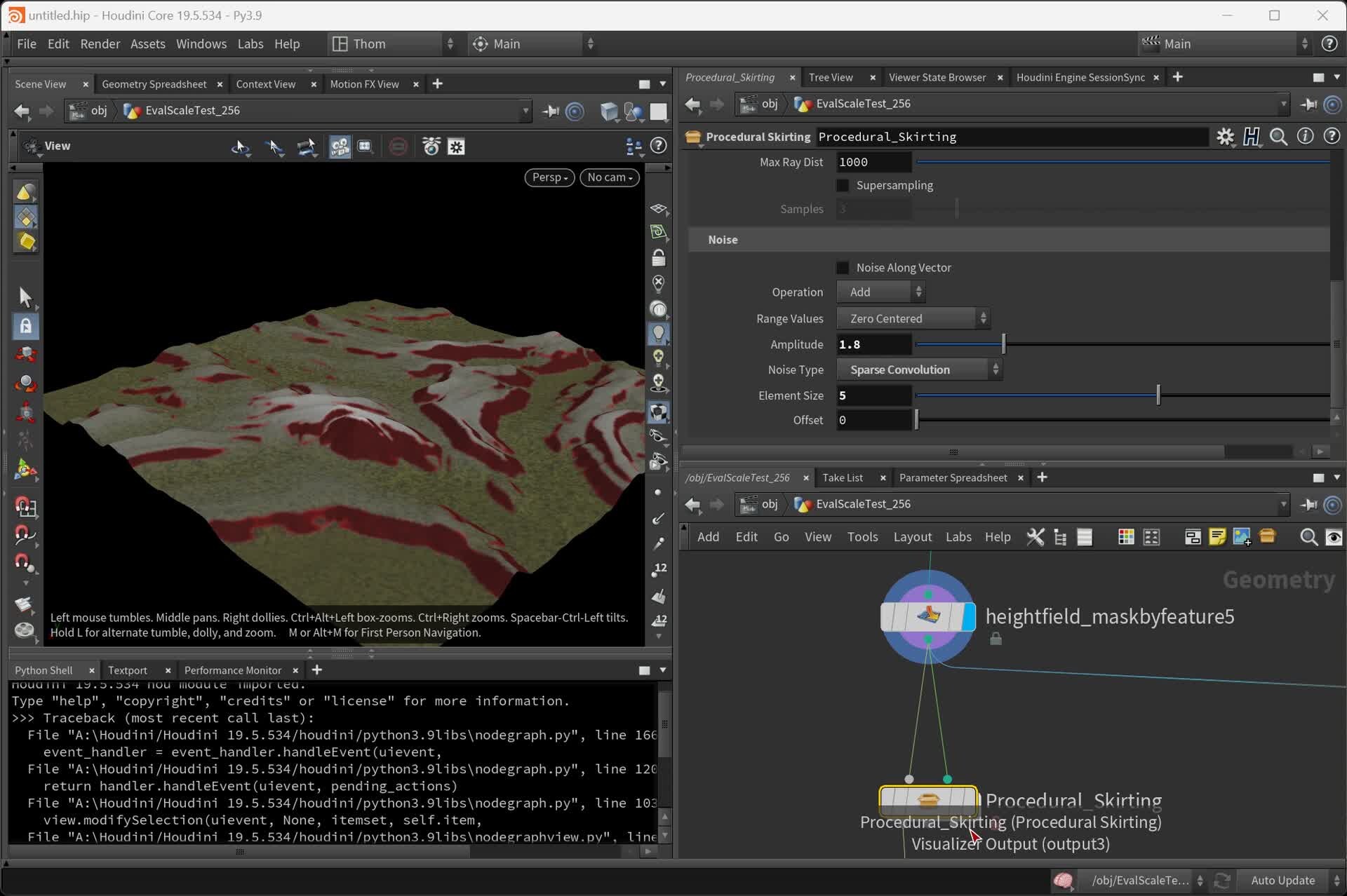 ArtStation - Procedural Skirting