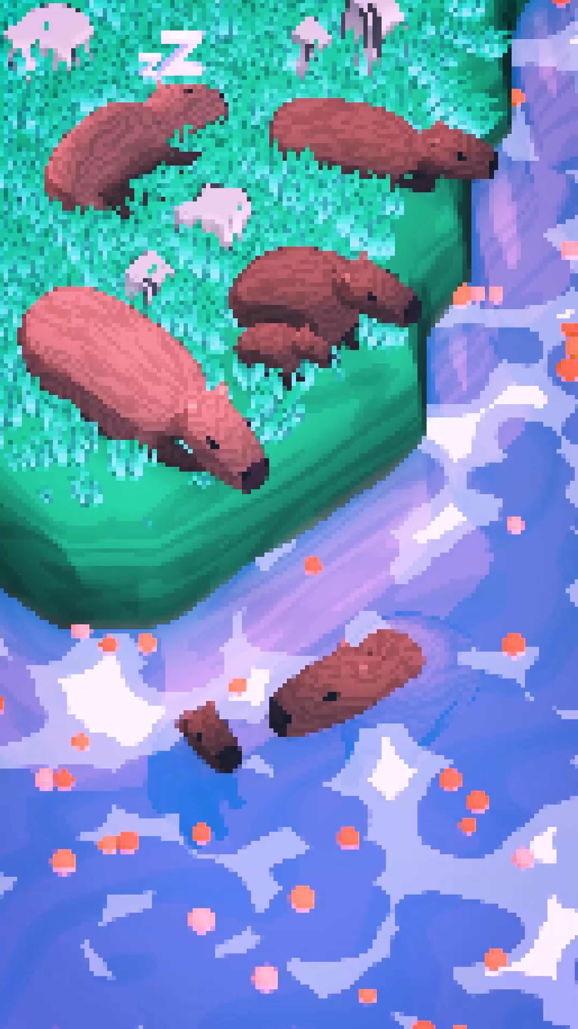 ArtStation - Capybara Pixel Art Animation
