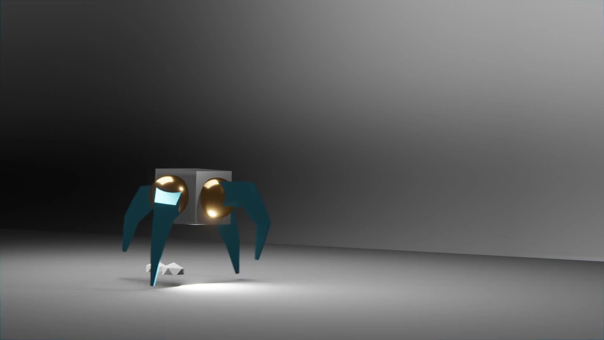 ArtStation - Little robot animation on Blender