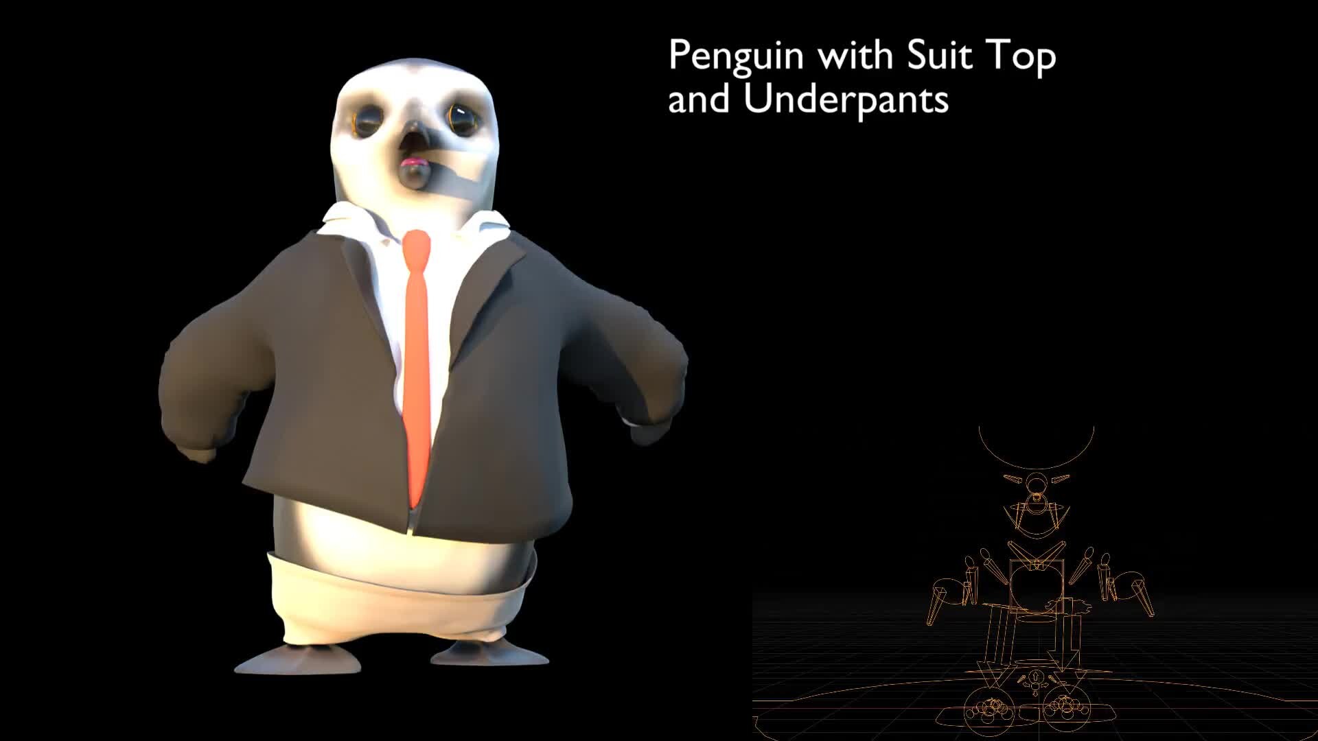 ArtStation - Penguin Animated Rigged