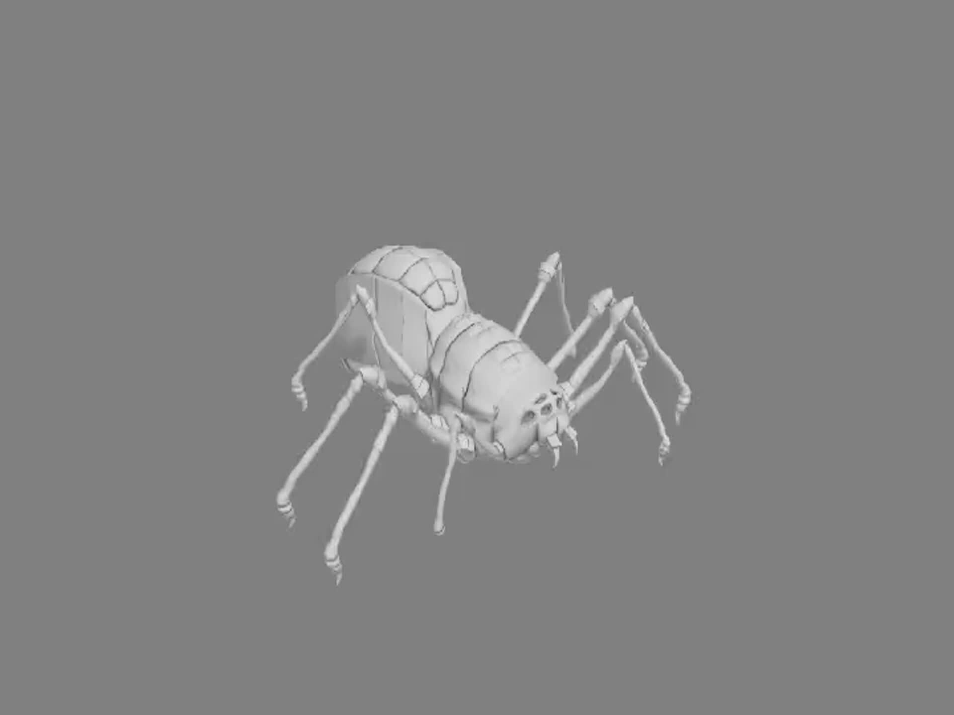 ArtStation - SPIDER RIGGING