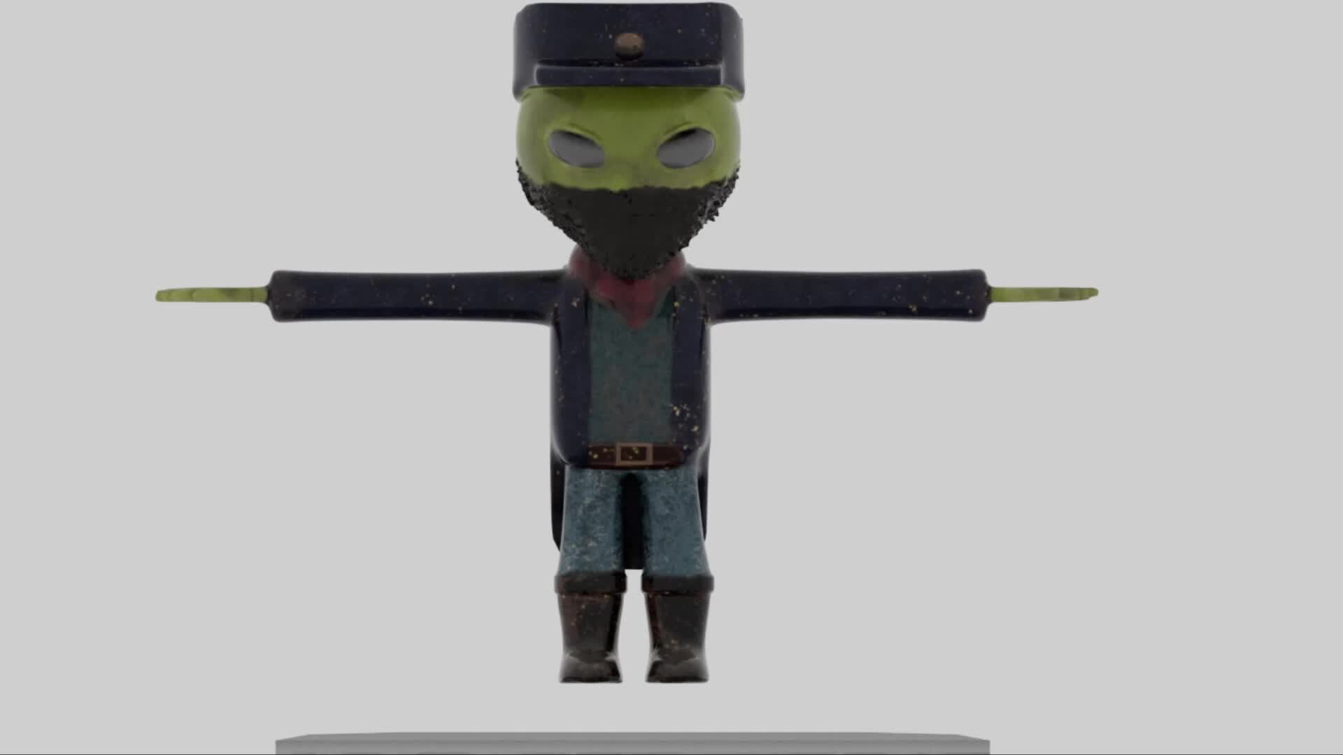 ArtStation - Alien Character Model