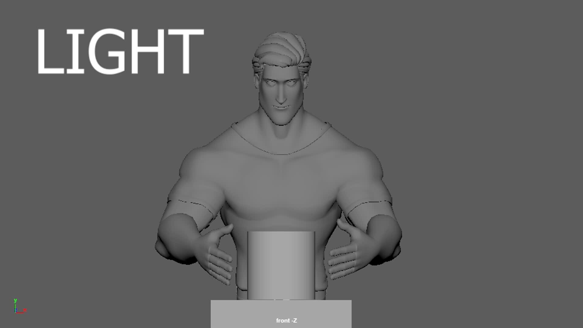 ArtStation - Light VS Heavy study