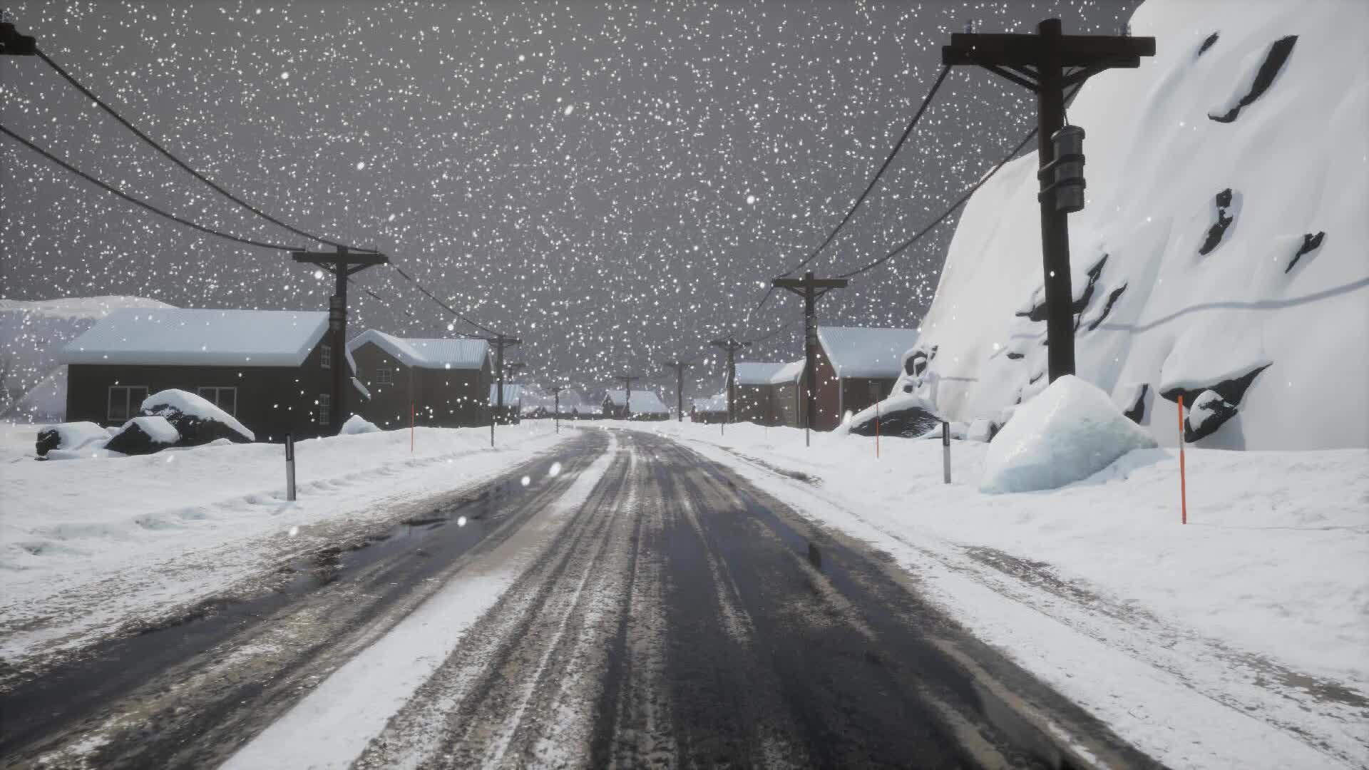 ArtStation - Snow Road Cinematic