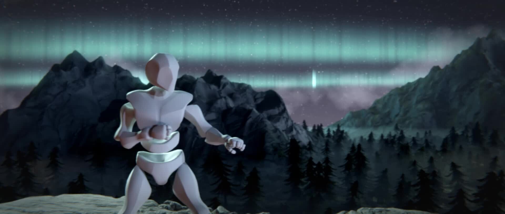 ArtStation - Northern light fight