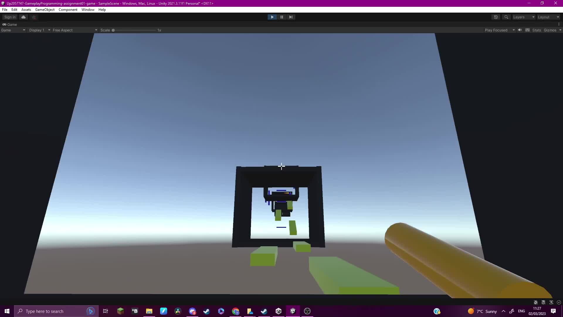 Tim Summers - University gameplay programming project.