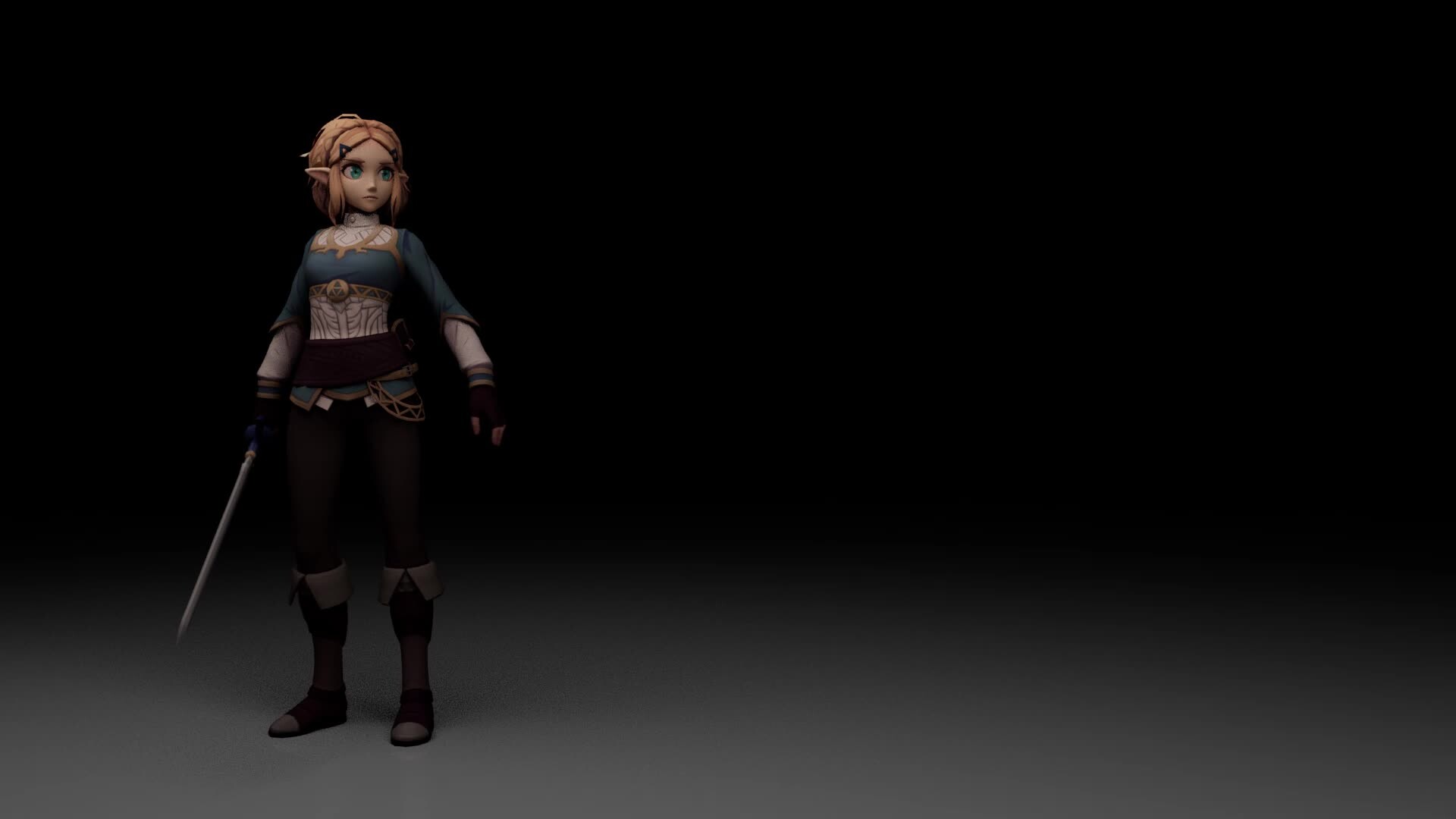 ArtStation - Zelda Sword Swing