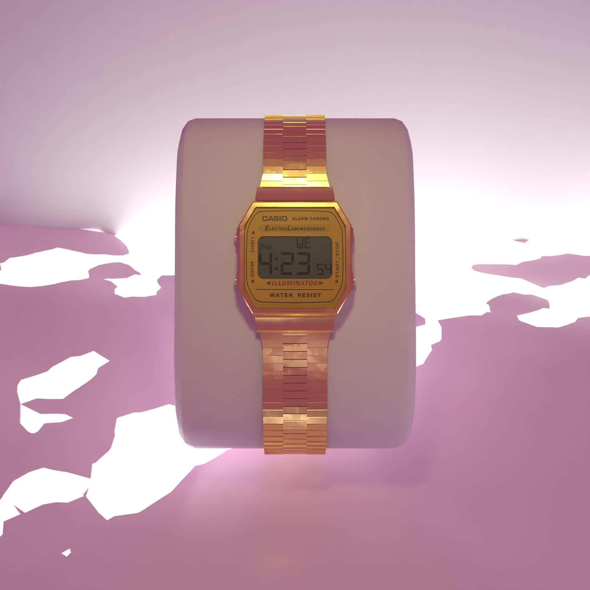ArtStation - CASIO alike watch