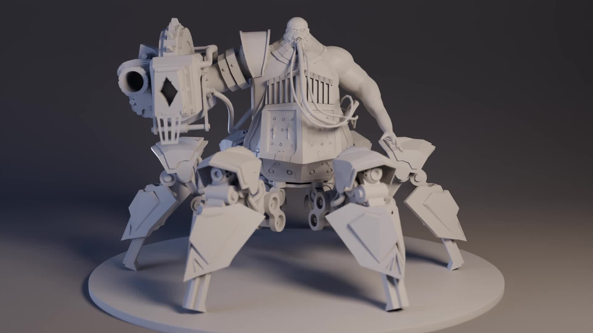 ArtStation - Urgot (League of Legends Fan Model)