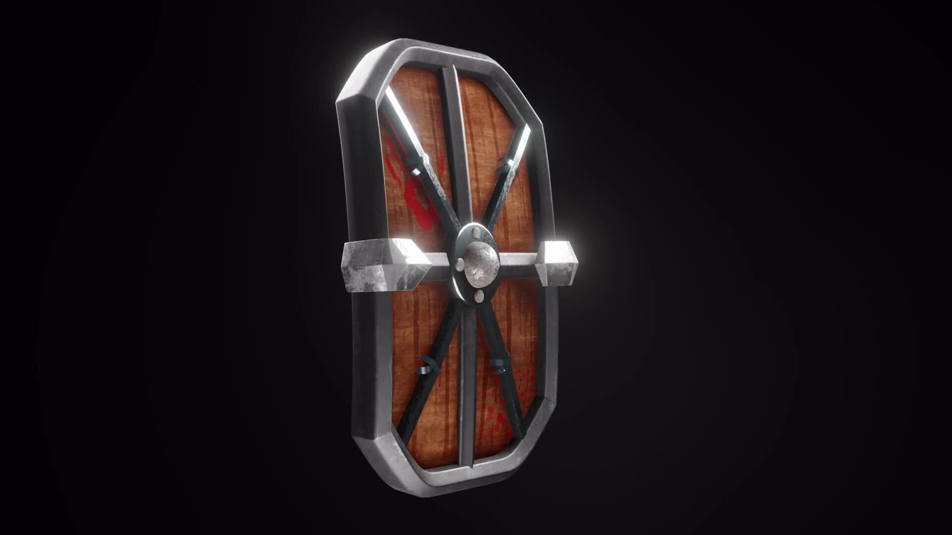 ArtStation - Shield - Blender and Substance Painter Practice