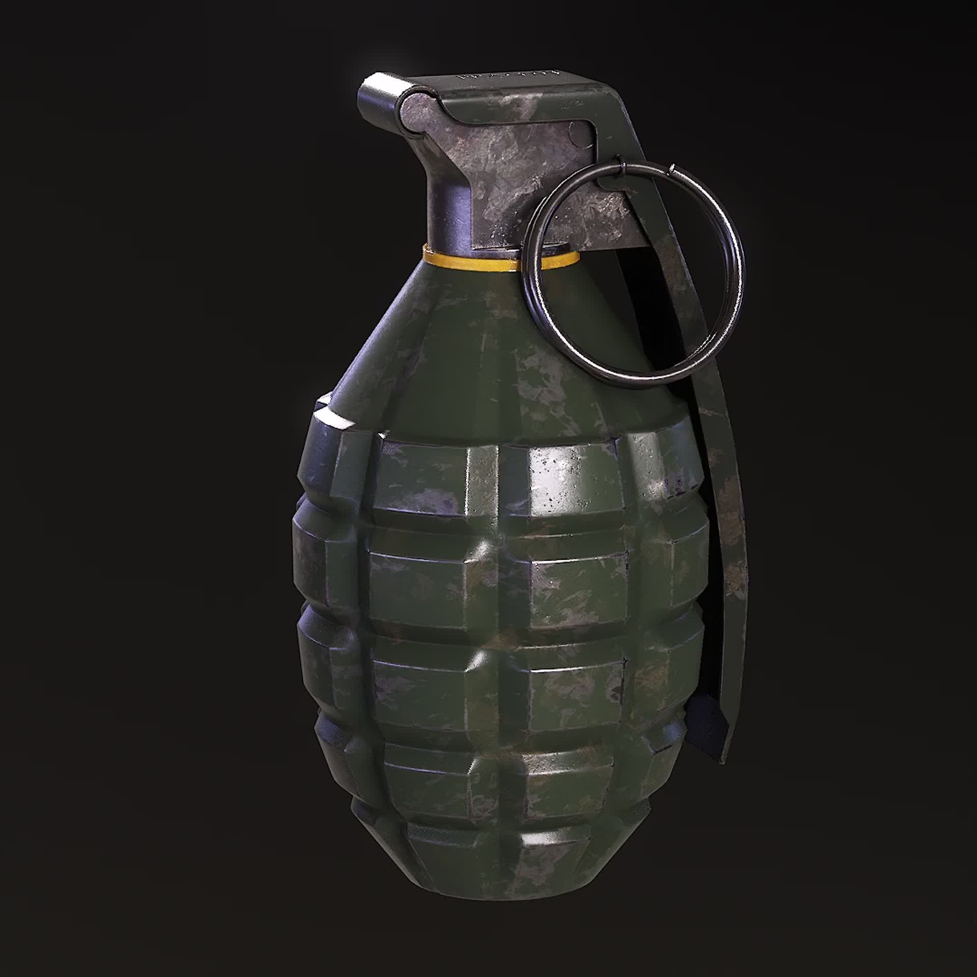 ArtStation - Frag Grenade