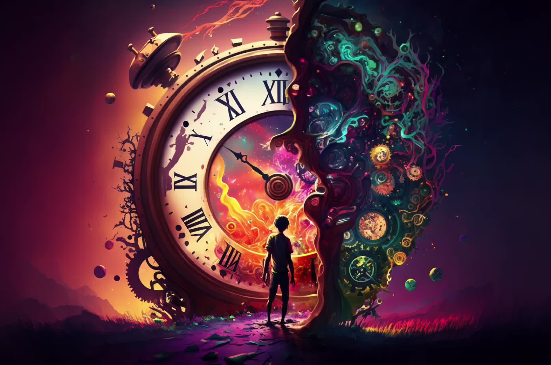 ArtStation - Terence McKenna - Stuck in Time