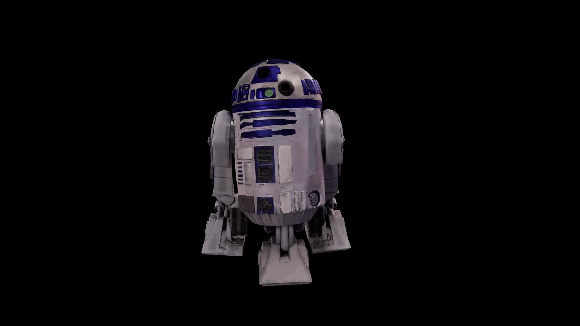 ArtStation - R2-D2 Model For Games