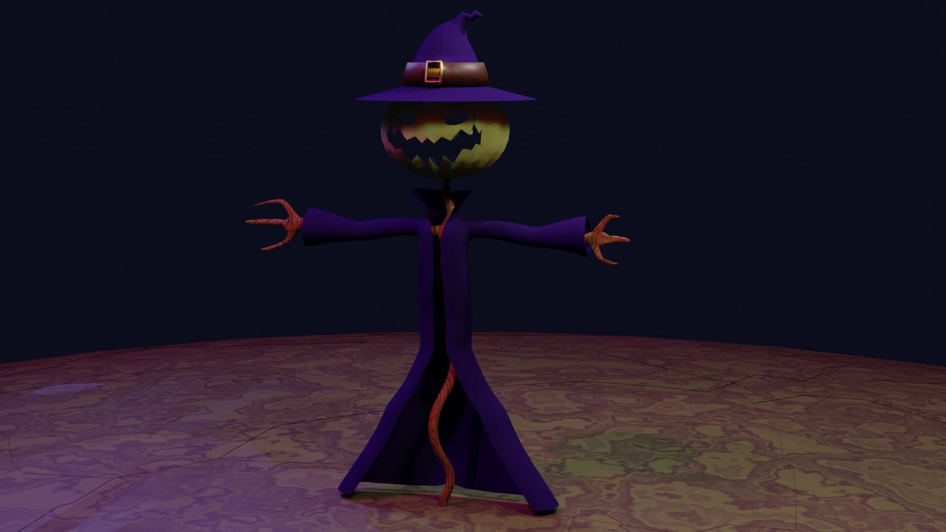 ArtStation - Pumpkin Guy