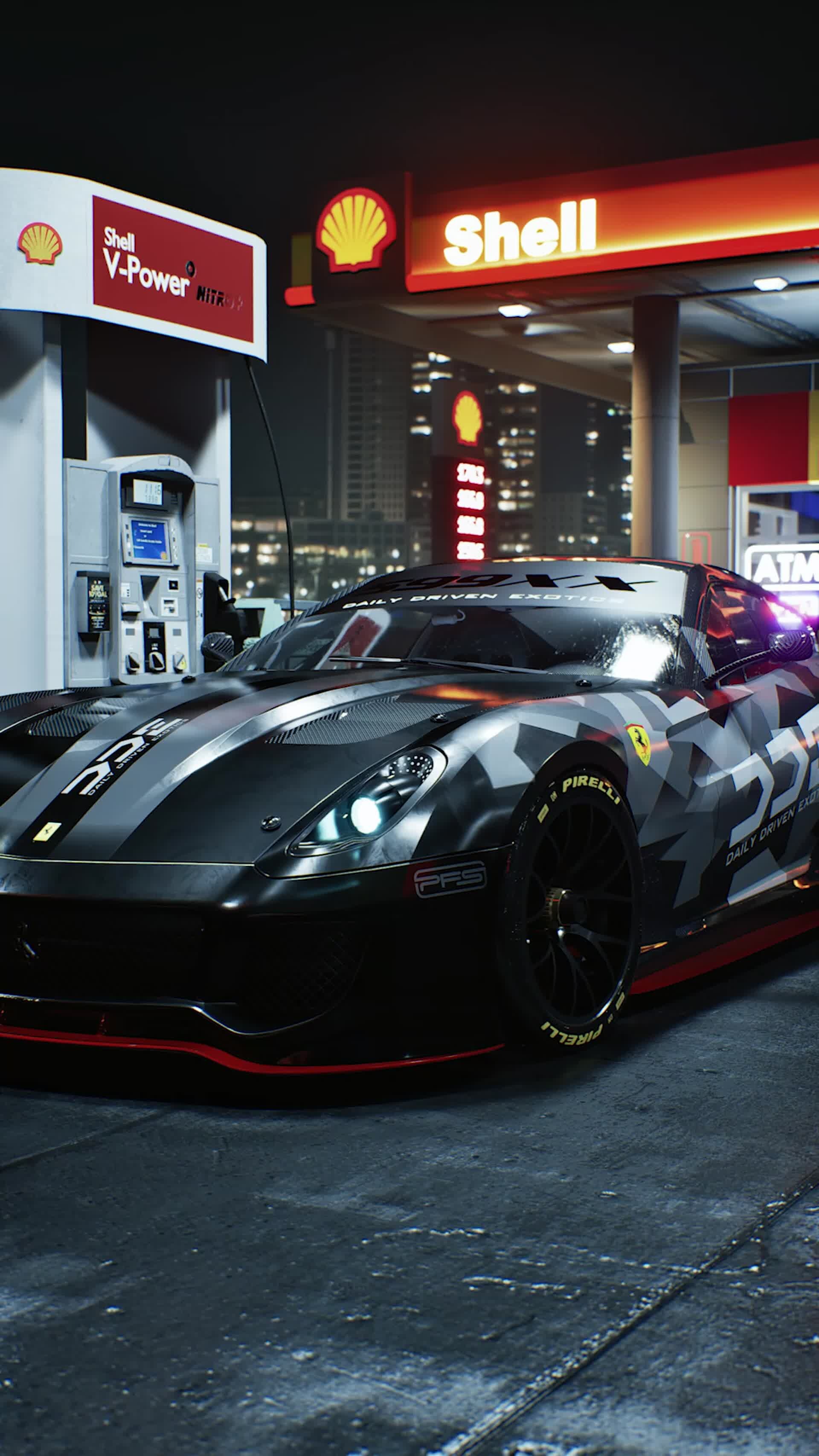 ArtStation - Ferrari 599X "DDE" - Automotive rendering in UE5