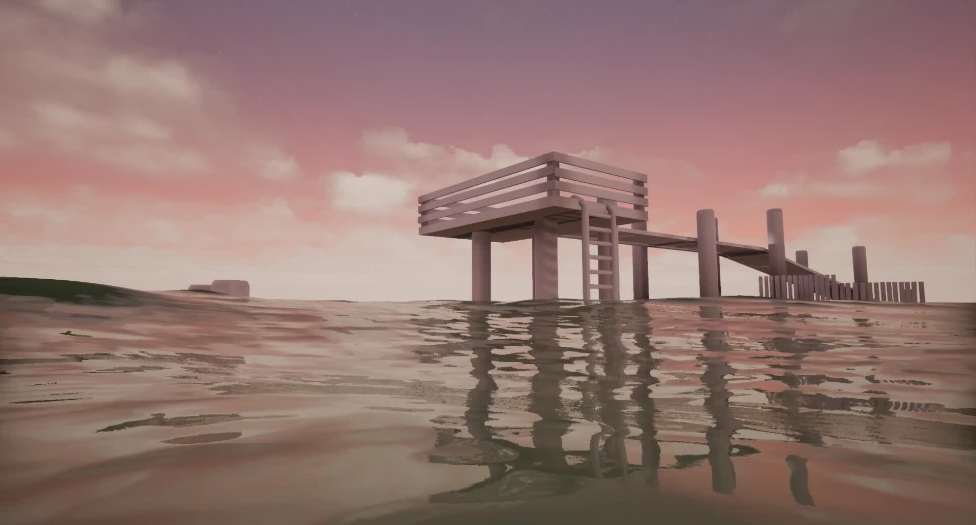 ArtStation - Beach Dock - Unreal Engine