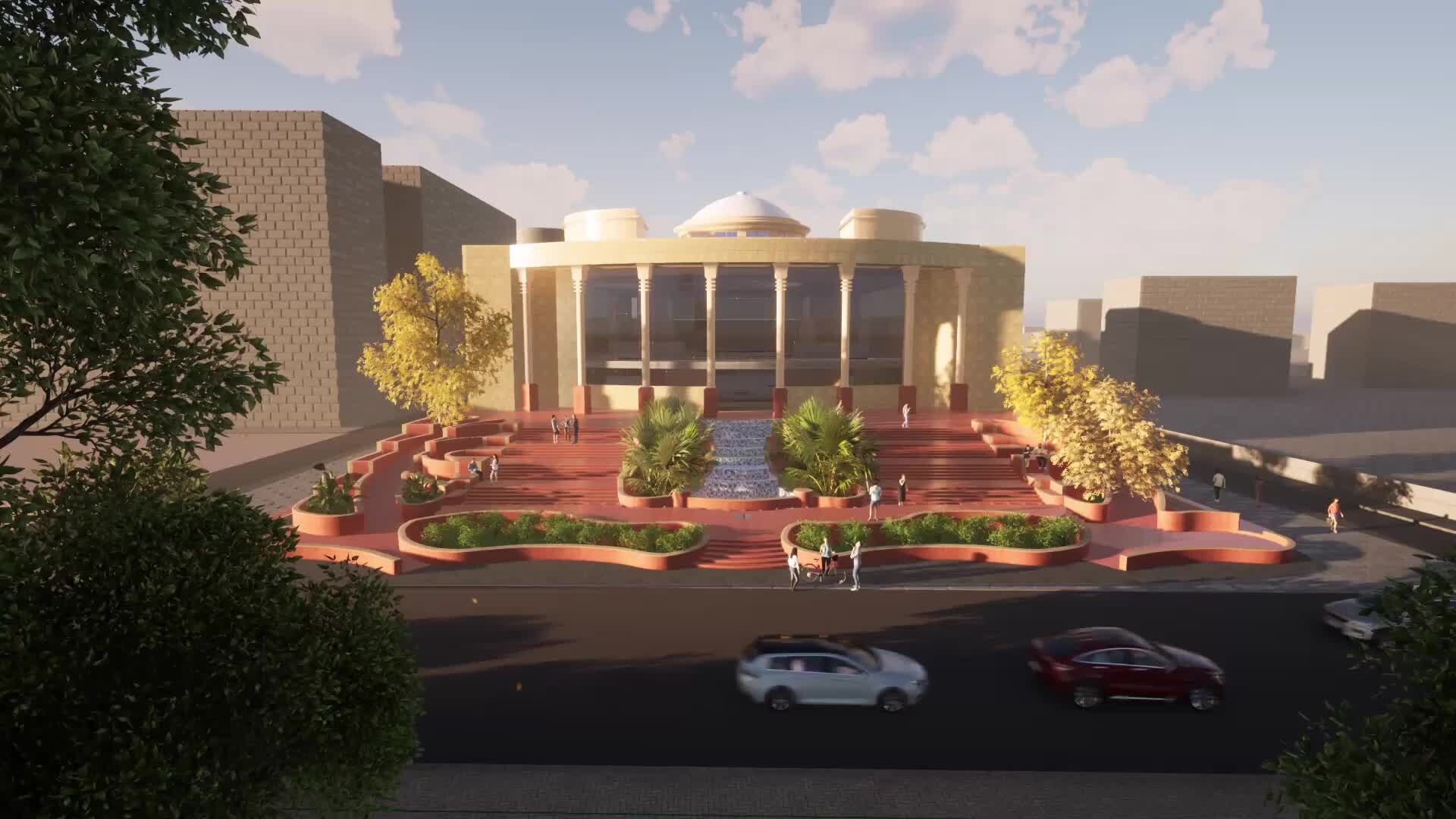 ArtStation - University Library | MGCL IIT Roorkee