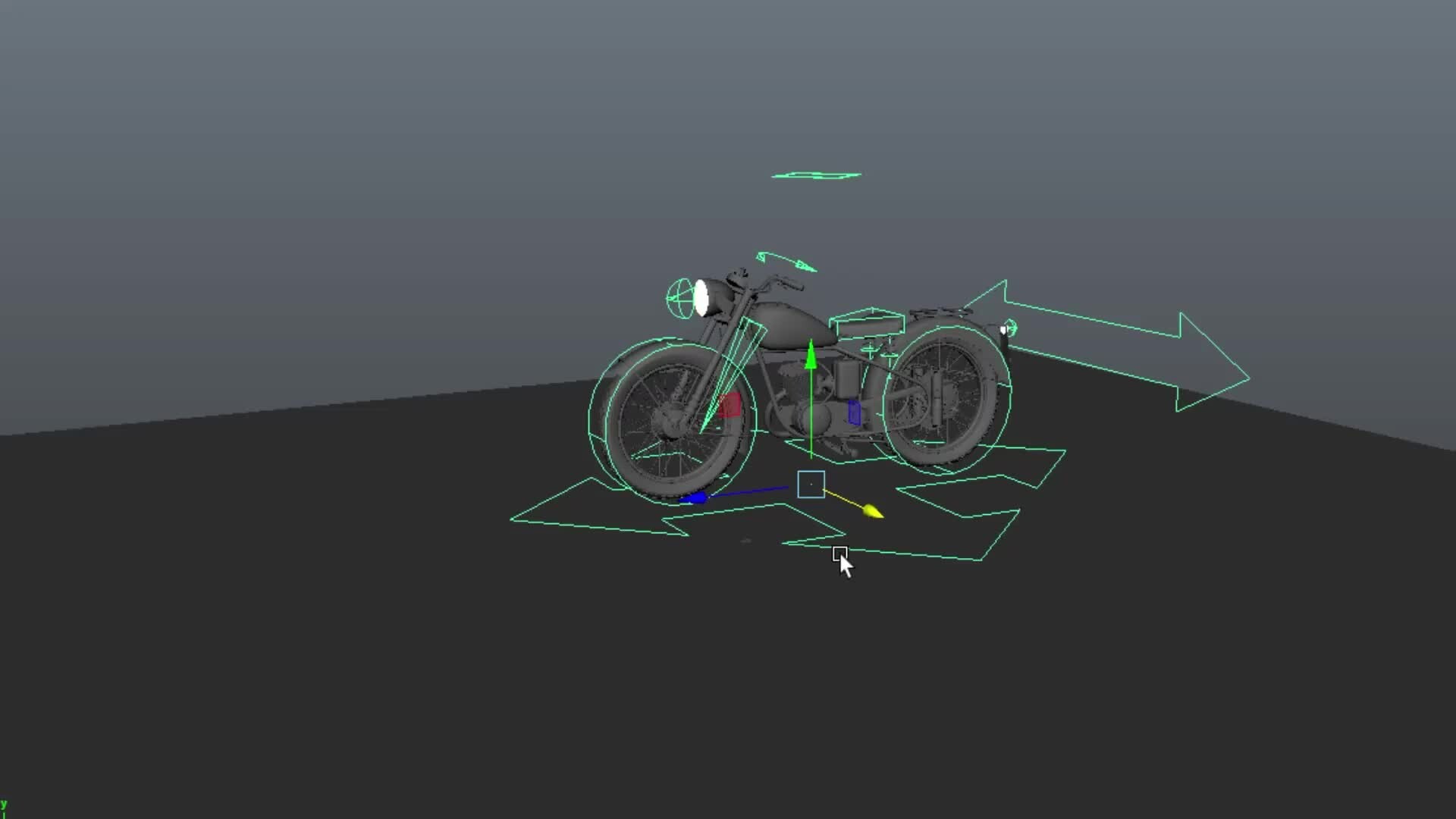 ArtStation - Rig d'une moto