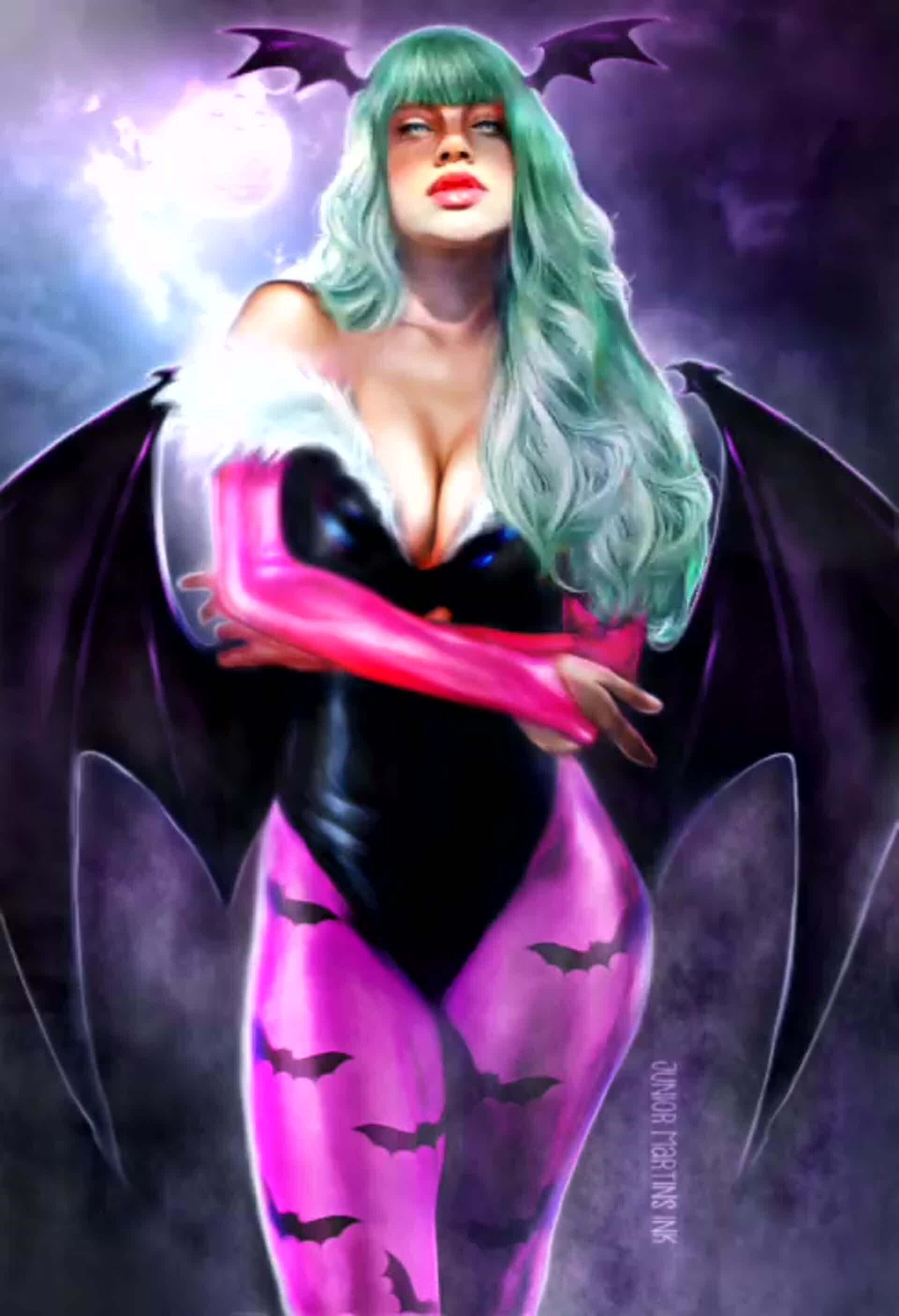 ArtStation - Morrigan Aensland (Darkstalkers)