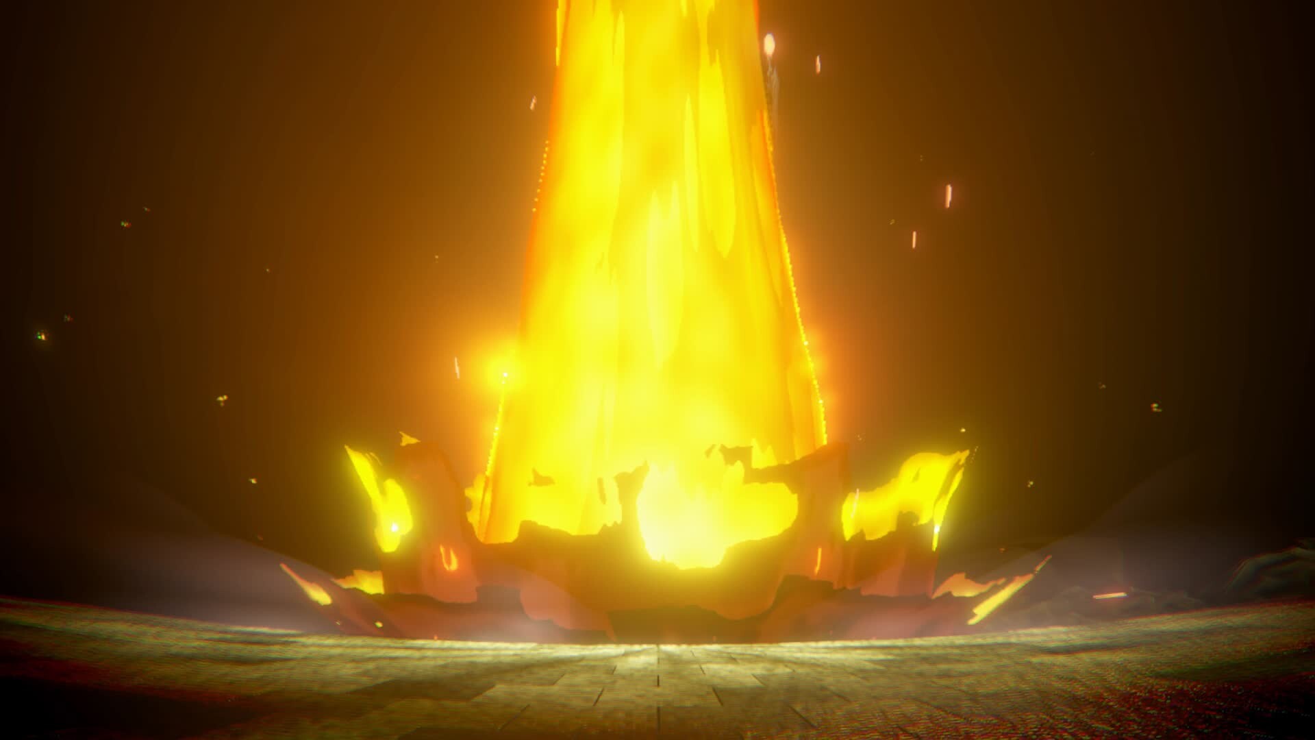 ArtStation - Flame pillar without any texture with Unity