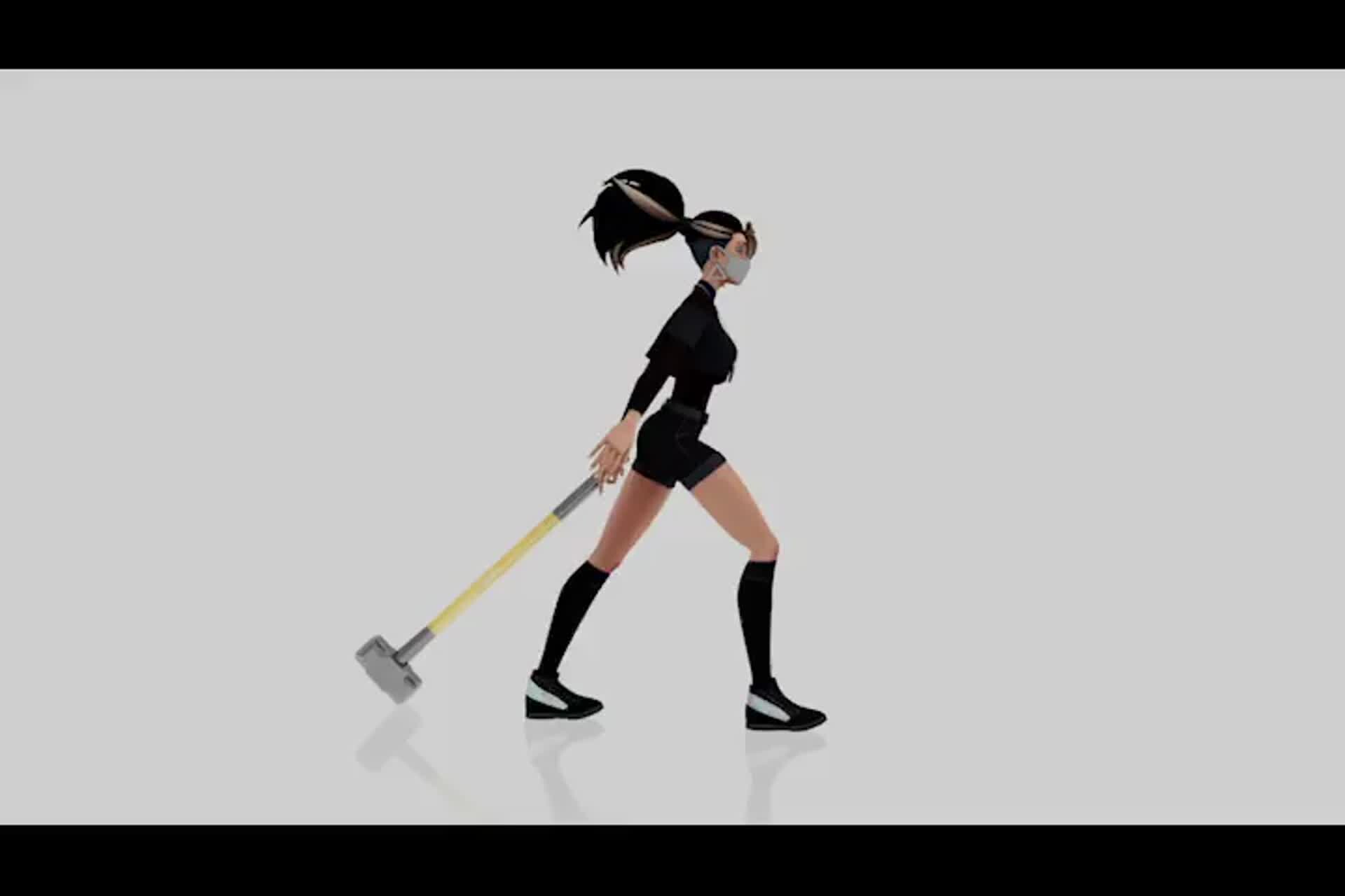 ArtStation - Akali: Animations