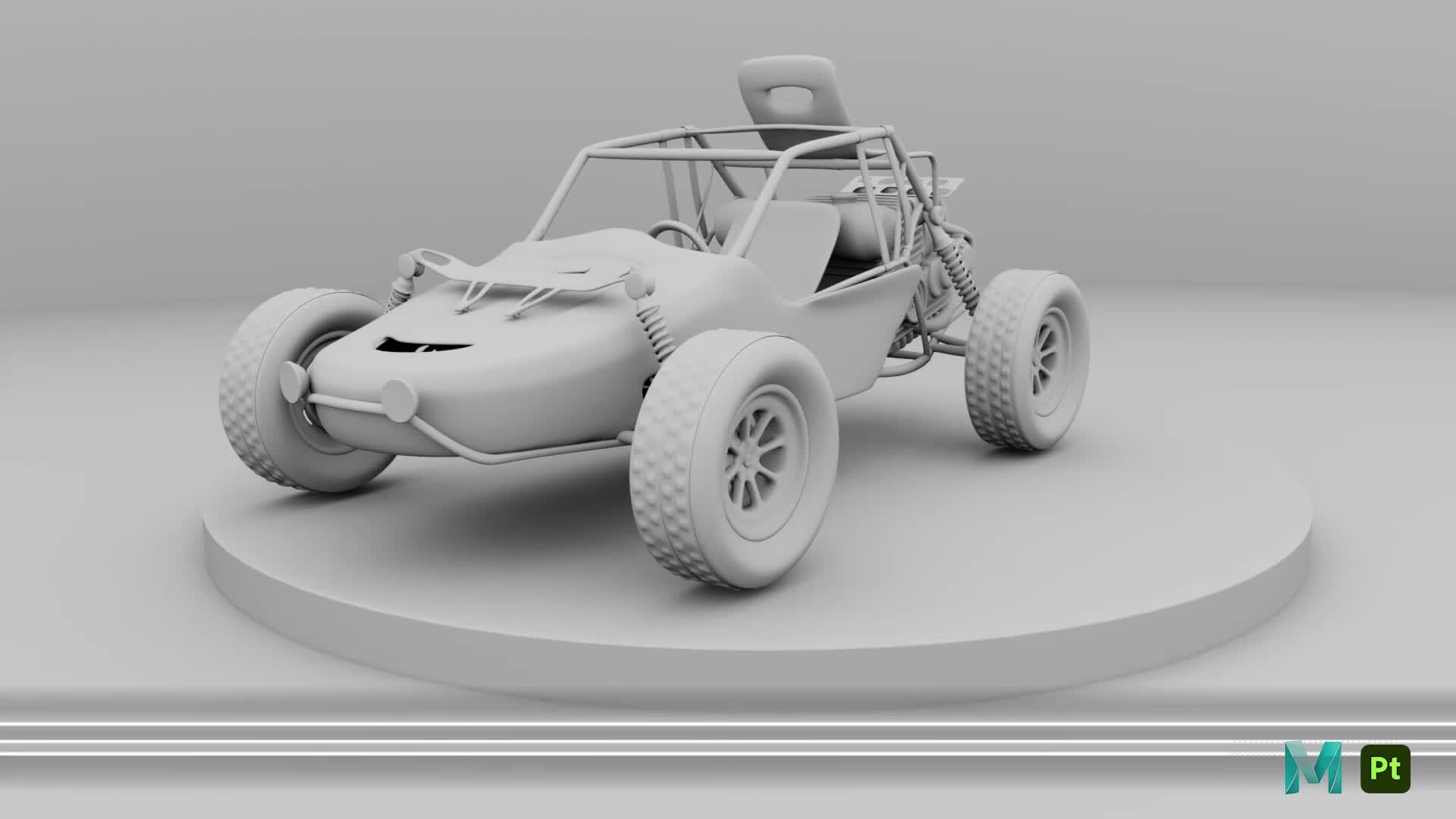 ArtStation - pubg buggy