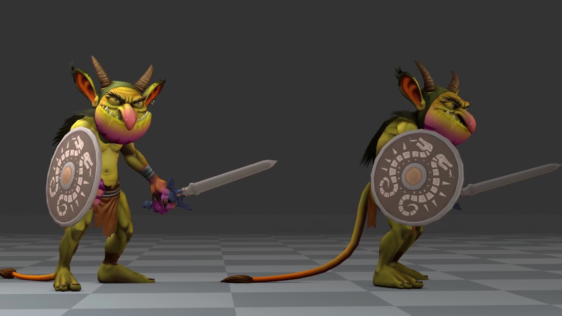 ArtStation - Goblin Idle Animation