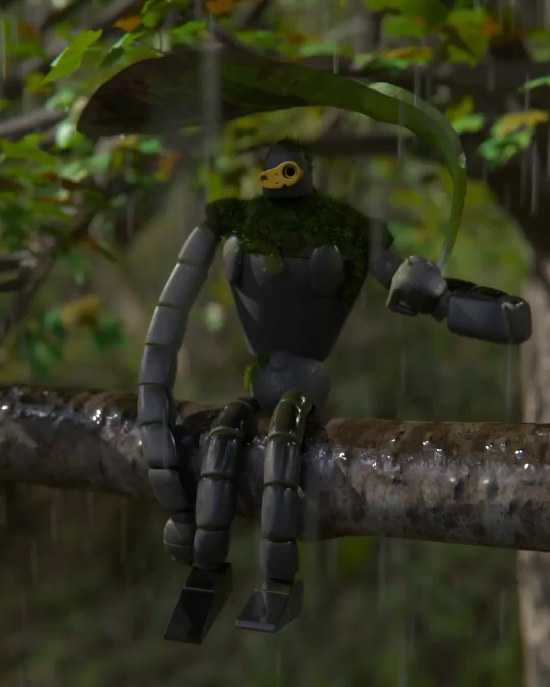 ArtStation - Ghibli Miniworlds Animations