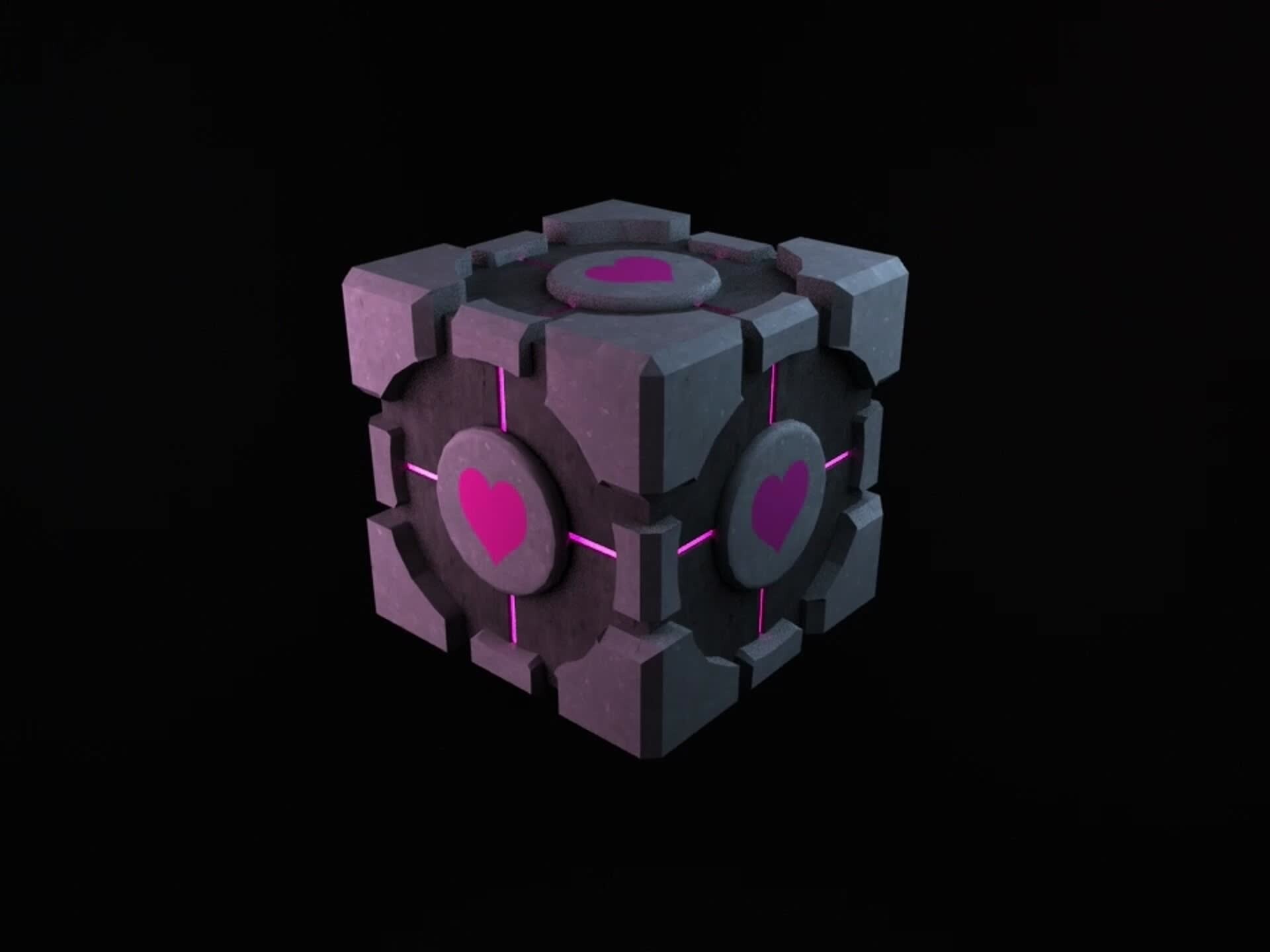 ArtStation - Companion Cube