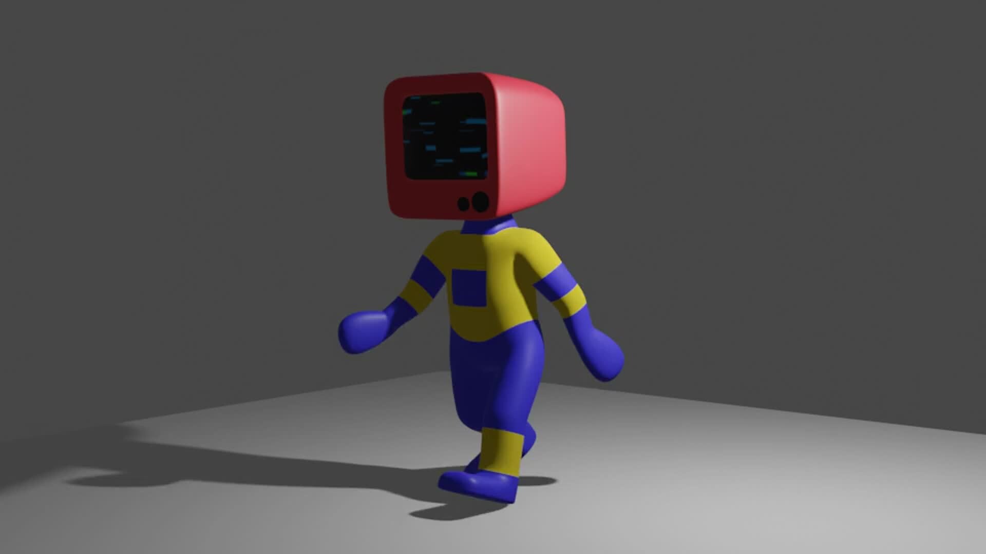 ArtStation - TV head / Blob Man