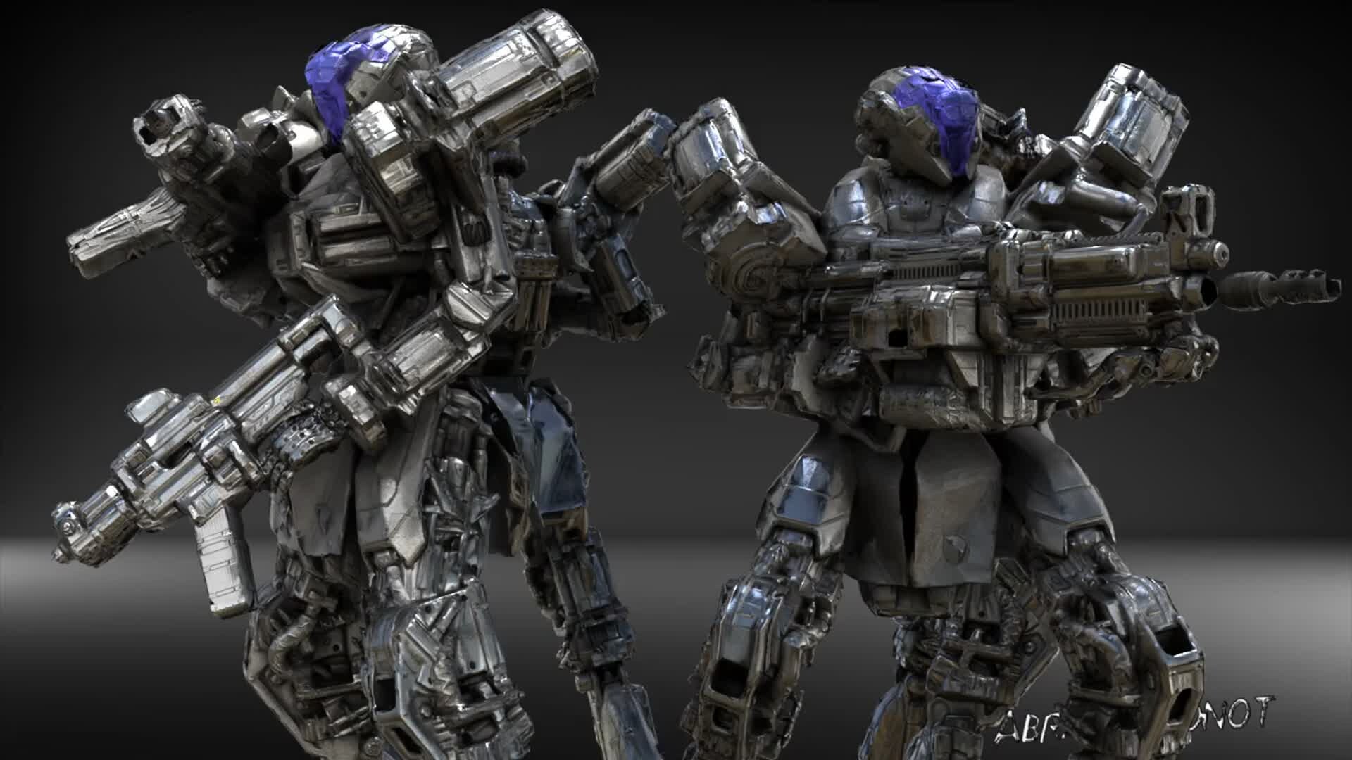 ArtStation - Mecha Fireteam 1