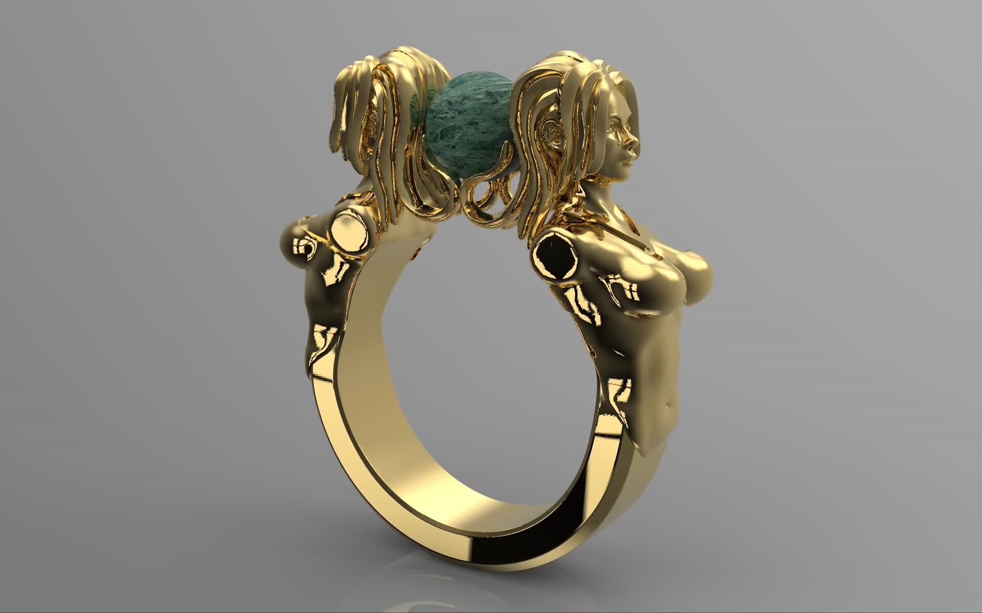 ArtStation - Zodiac Series - Gemini Ring