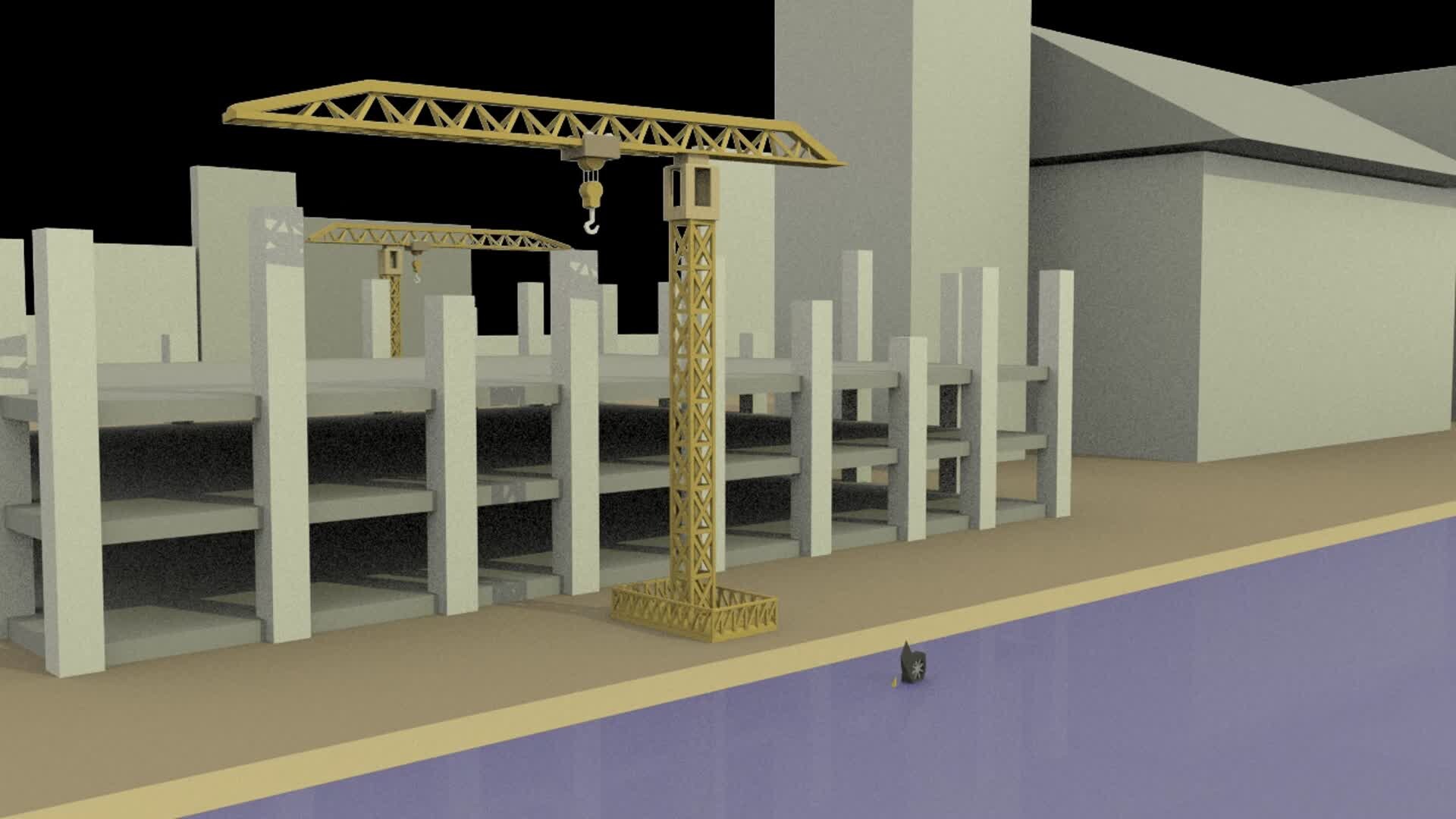 ArtStation - Construction animation