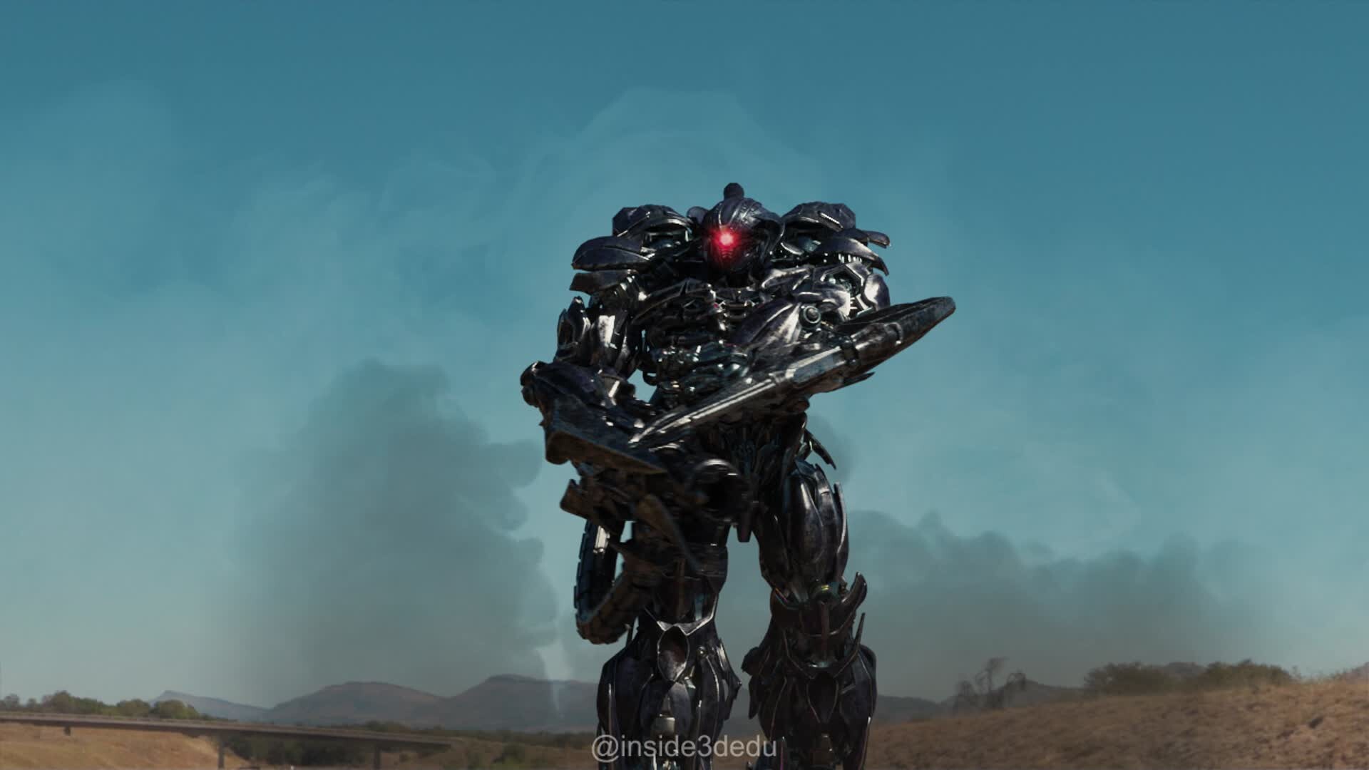 ArtStation - Shockwave Transformers short fan made 3d animation