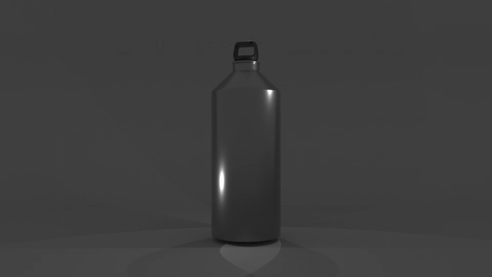 ArtStation - Water bottle 3-D Model