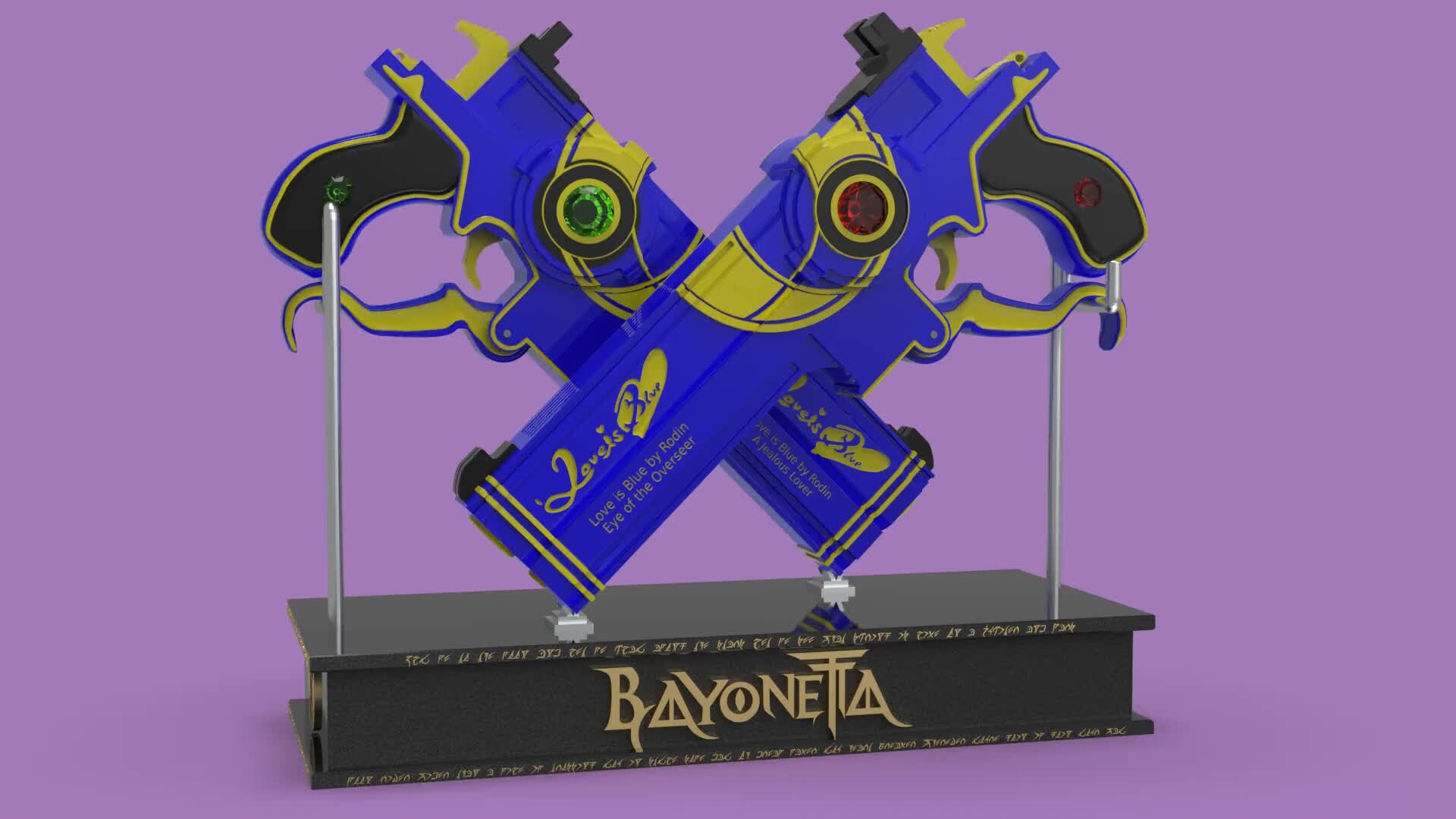 ArtStation - Bayonetta 2 Guns