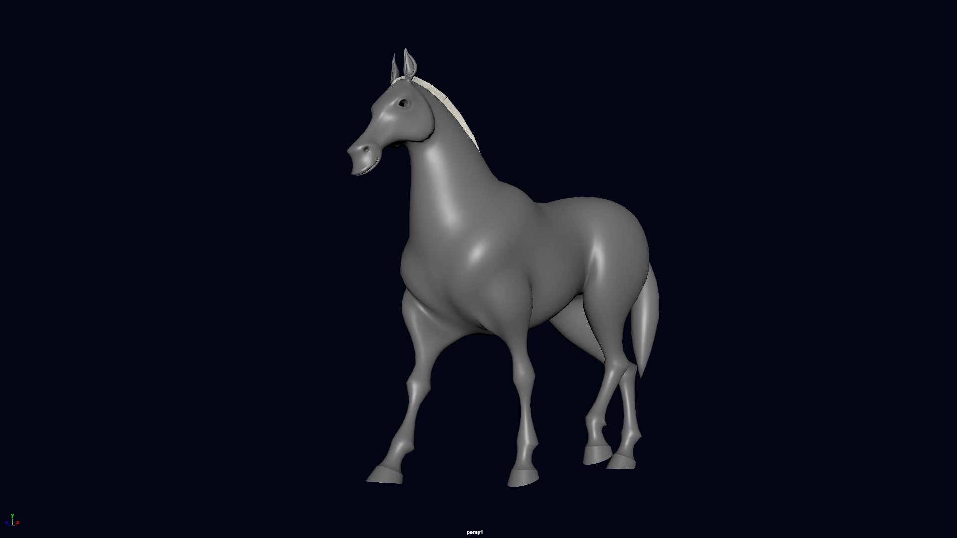 ArtStation - Horse walk cycle animation