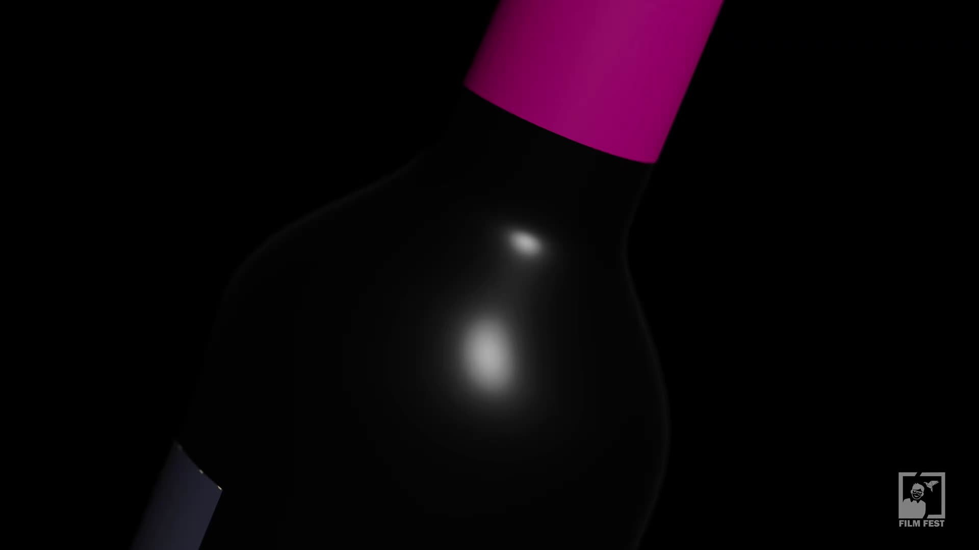 ArtStation - Wine Bottle Animation Blender & Element 3D