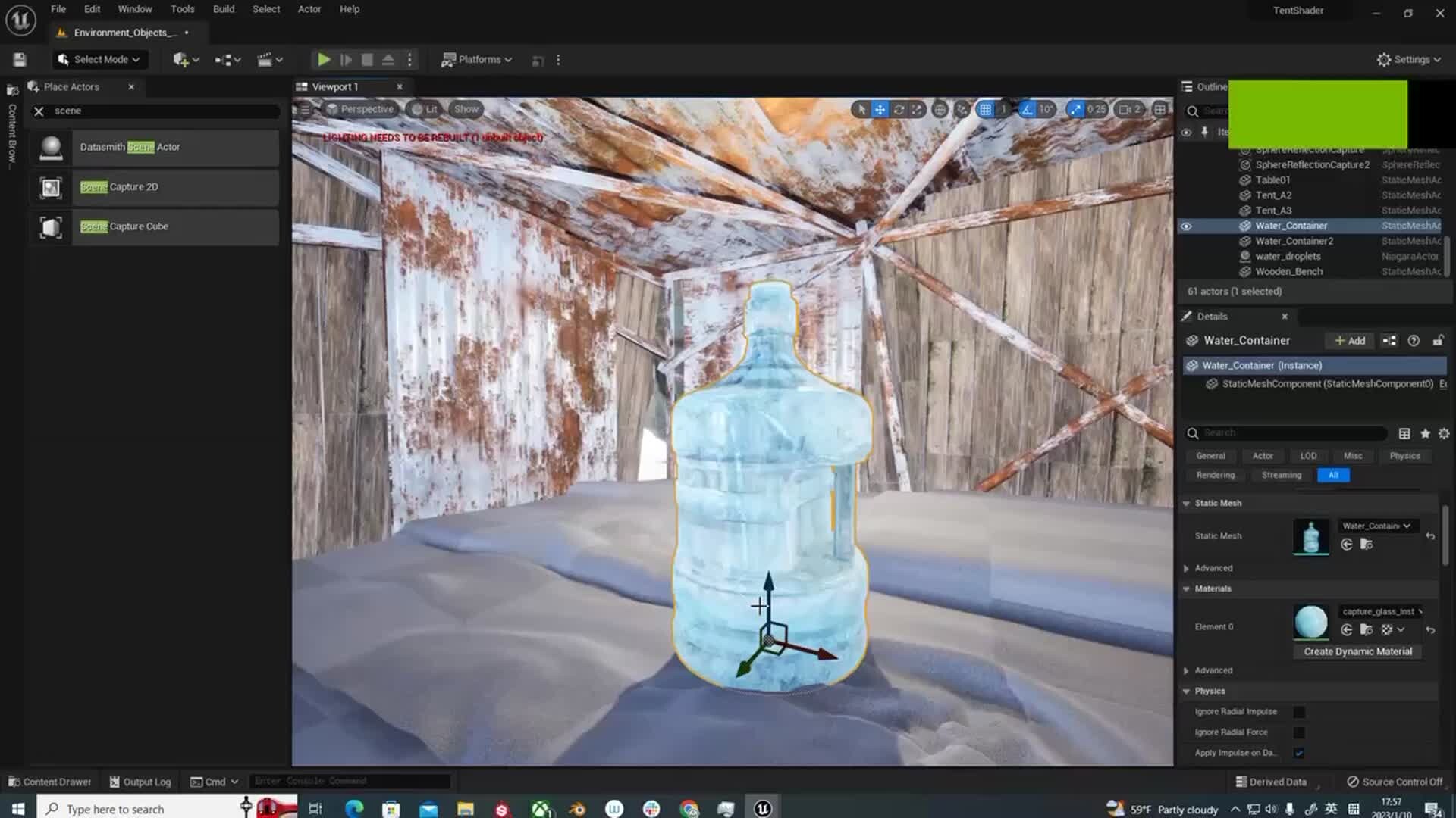 ArtStation - Low Cost Transparent Material