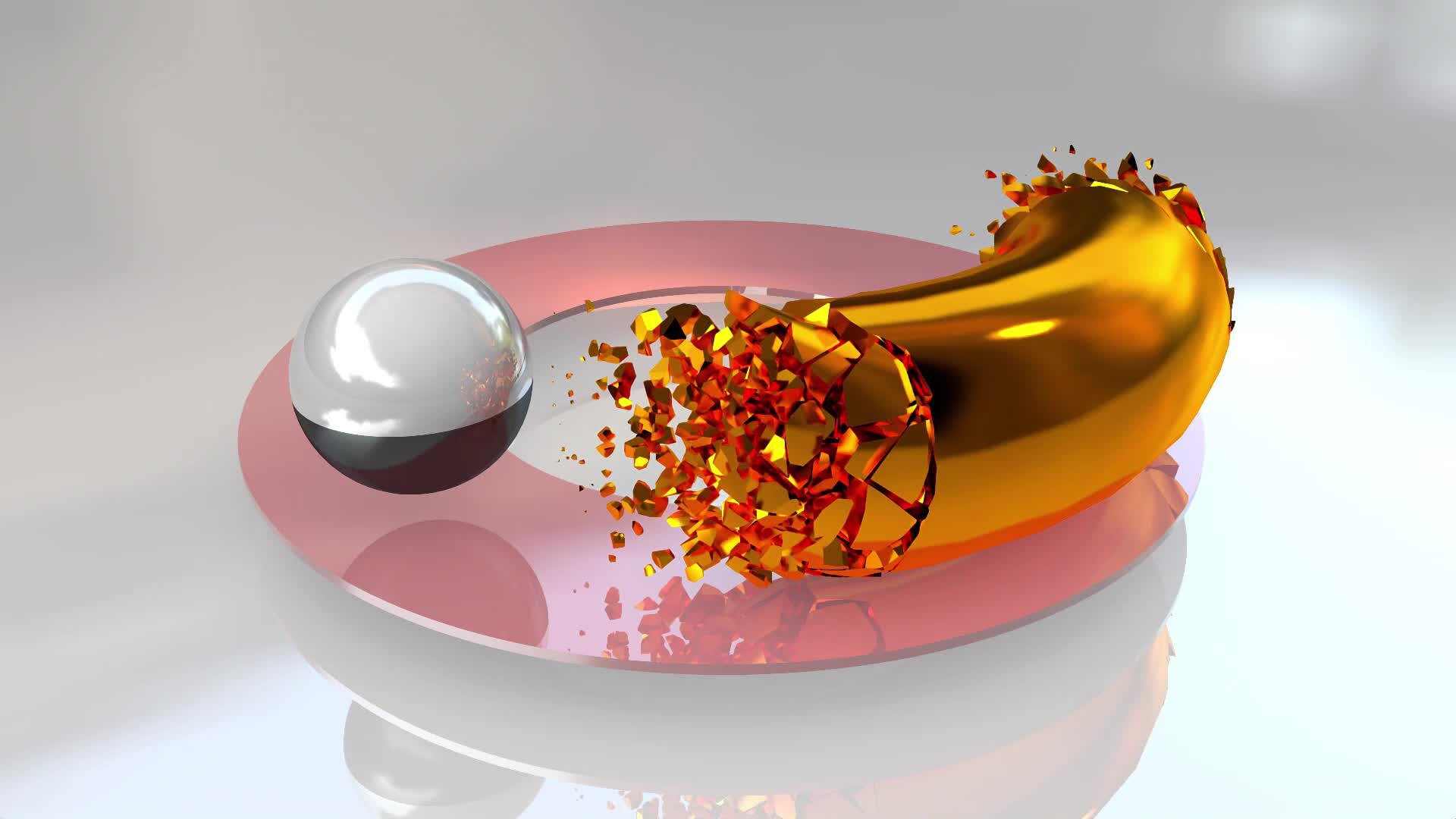 ArtStation - Infinite loop. softwares used: Cinema 4D and Adobe After effects