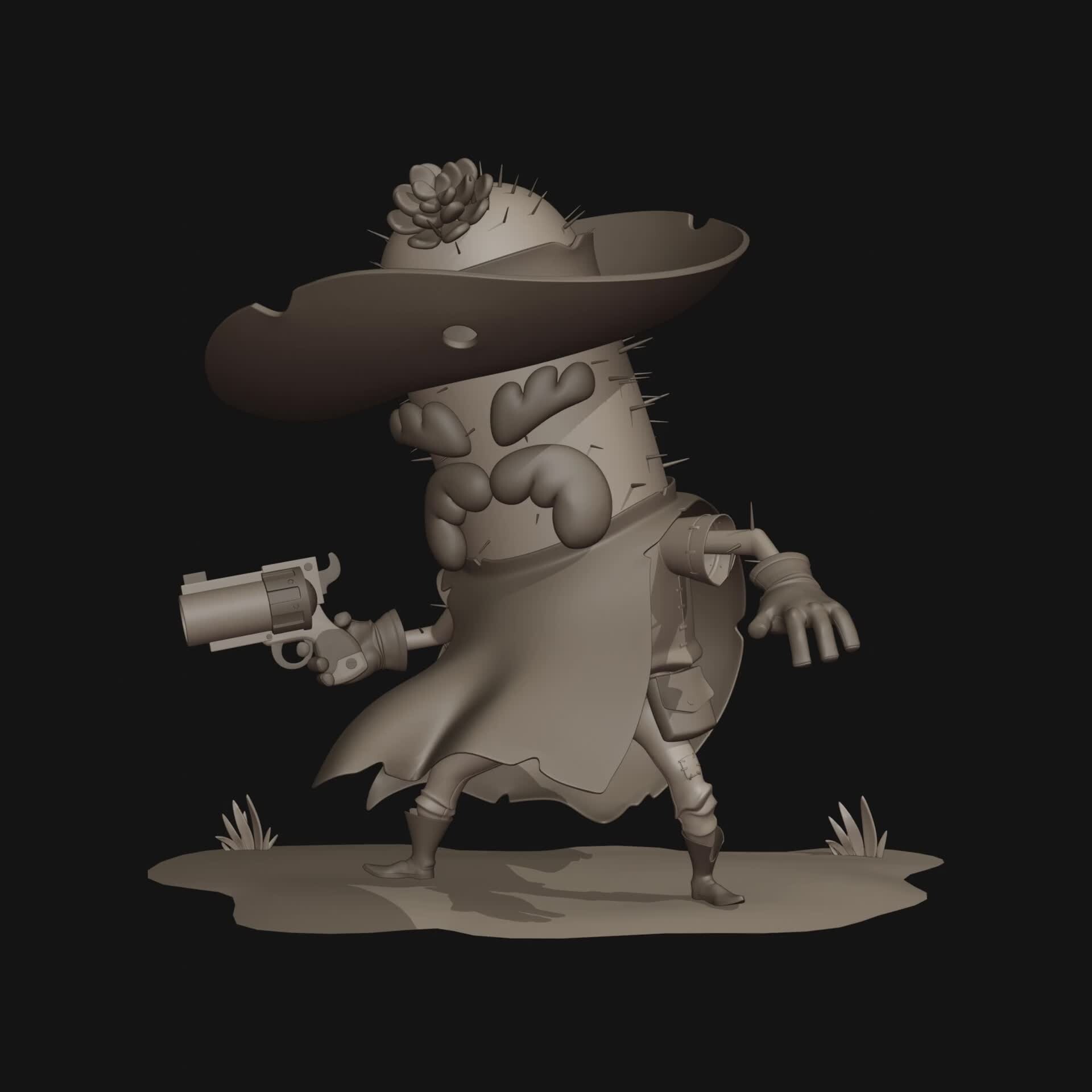 ArtStation - Prickly Pete