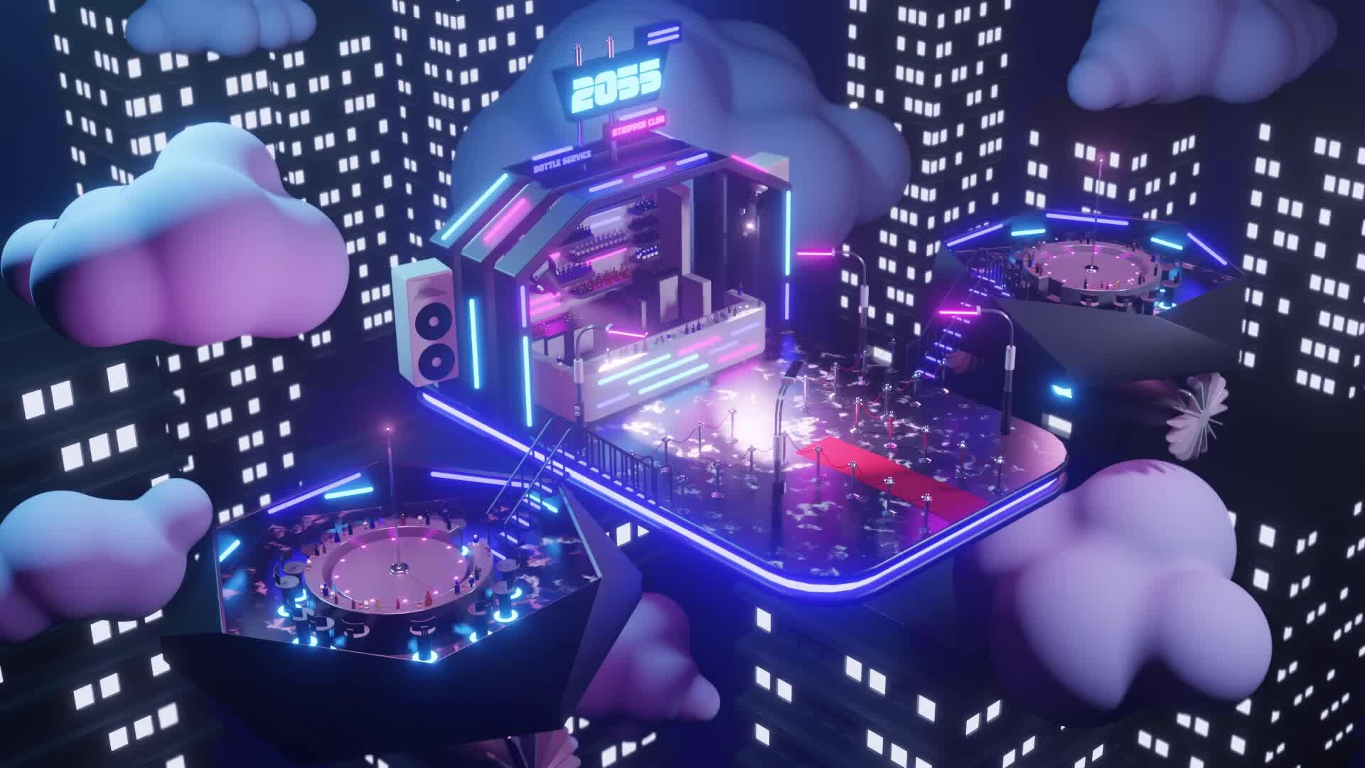 ArtStation - 2055 - Isometric Diorama