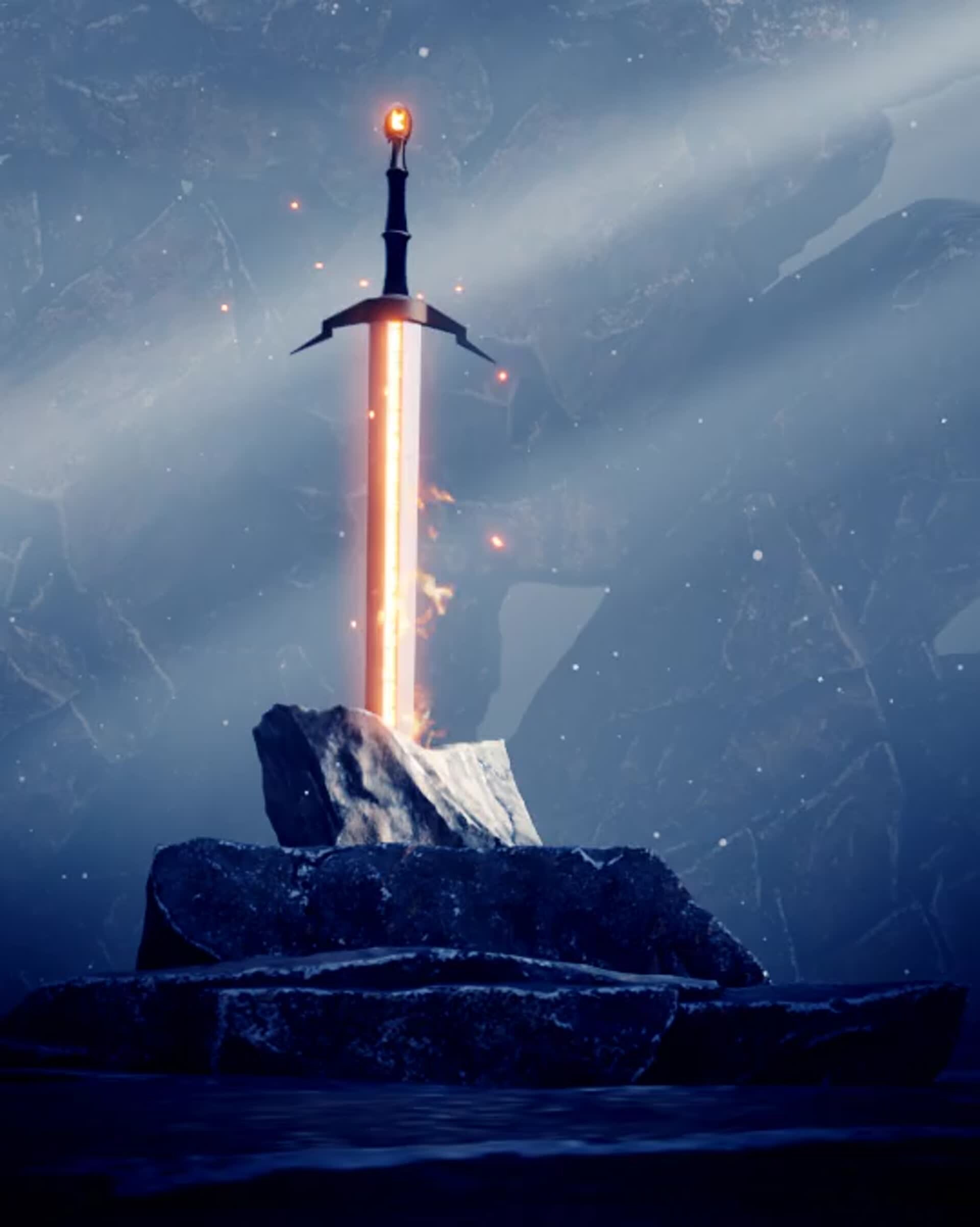 ArtStation - Sword & Stone Animation