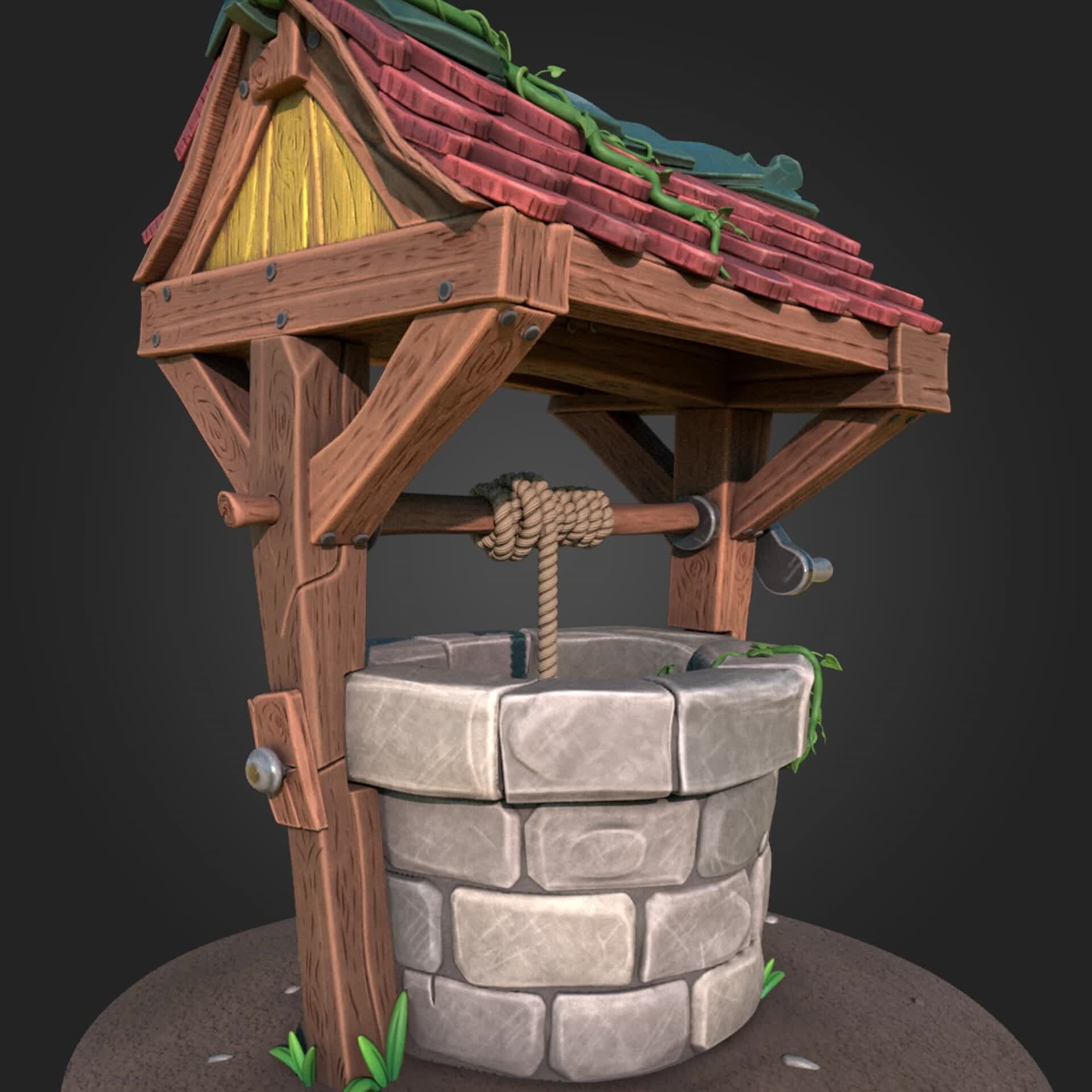 ArtStation - Water Well