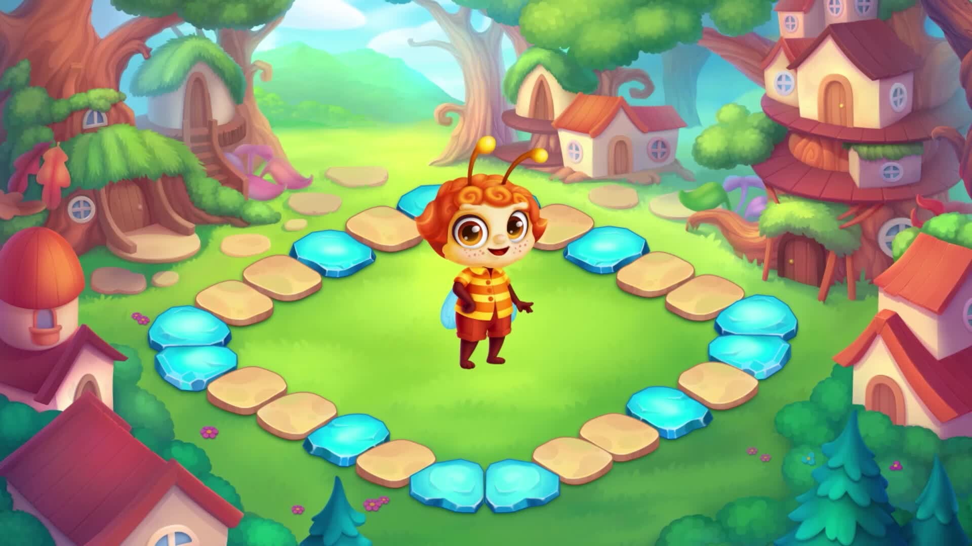 ArtStation - Bee - 2D character Spine animation for casual game