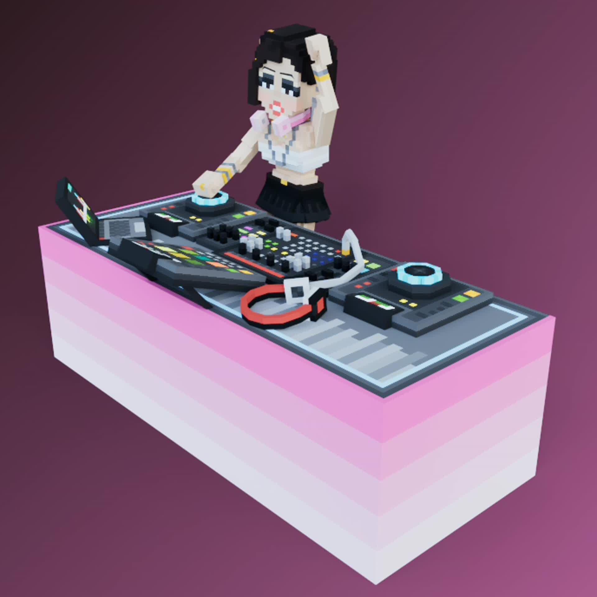 ArtStation - DJ Girl