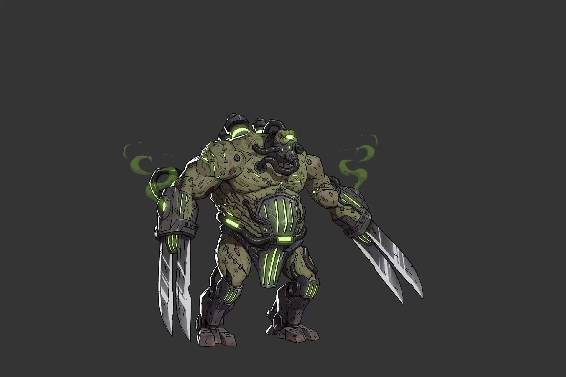 ArtStation - 2D Enemies Animations