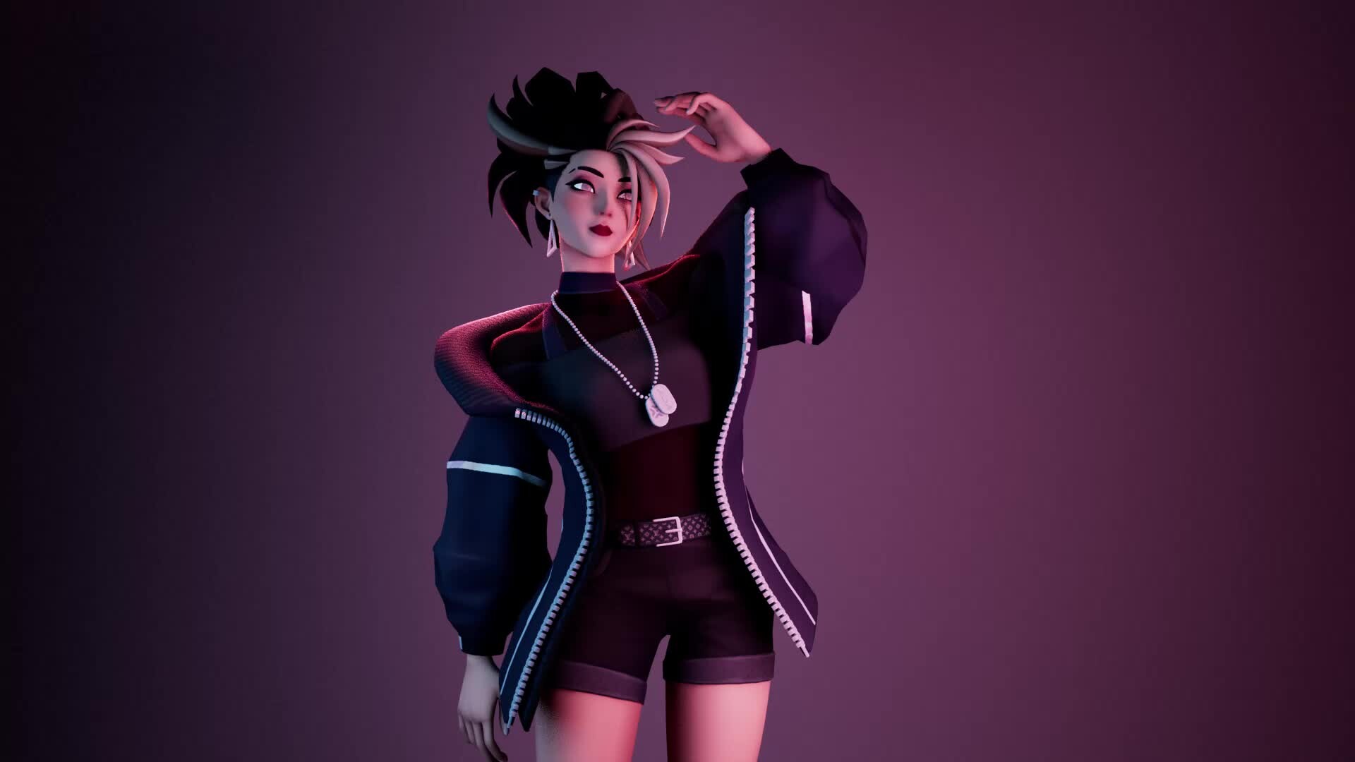 ArtStation - Akali Dance animation
