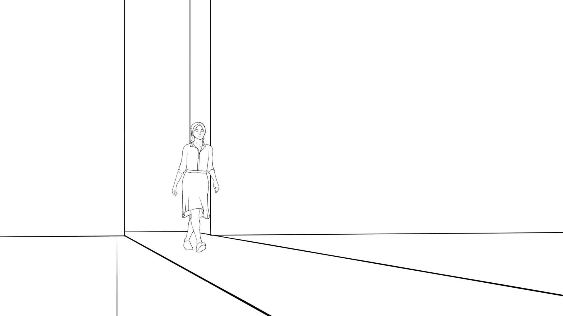 ArtStation - Three Quarter Walk